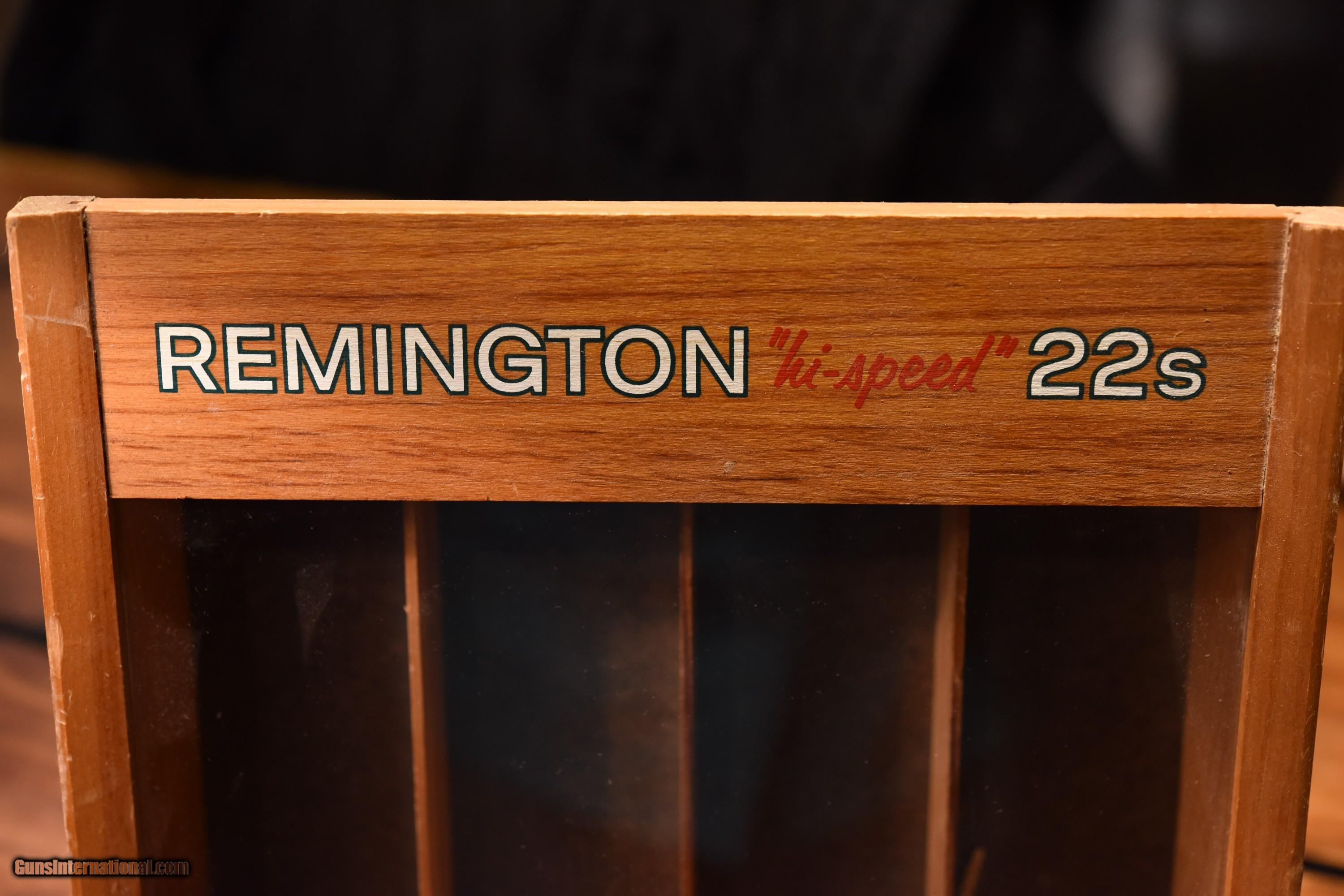 Vintage Remington 22 ammo counter display ****SALE PENDING*****