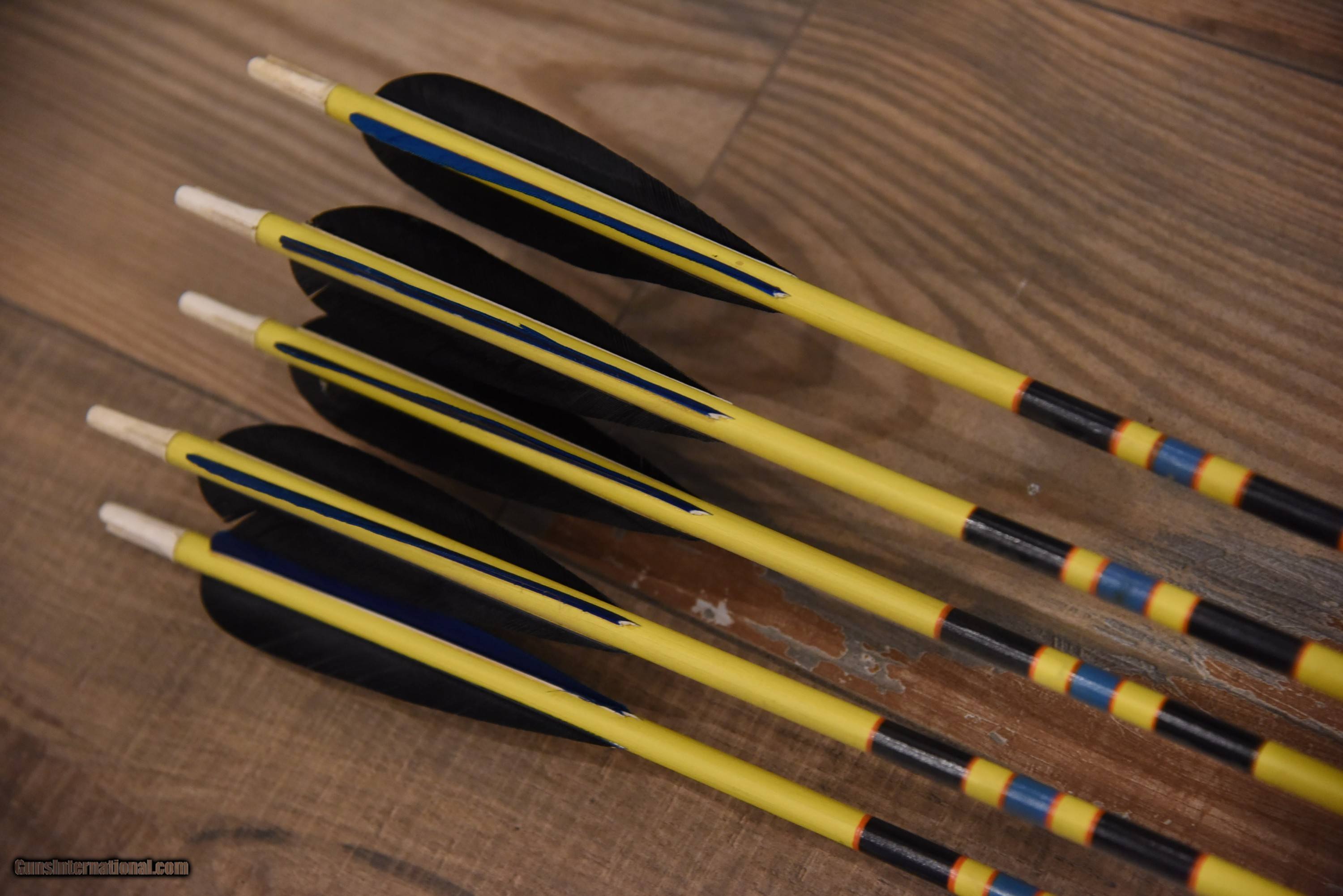 Vintage Fred Bear quiver and arrows