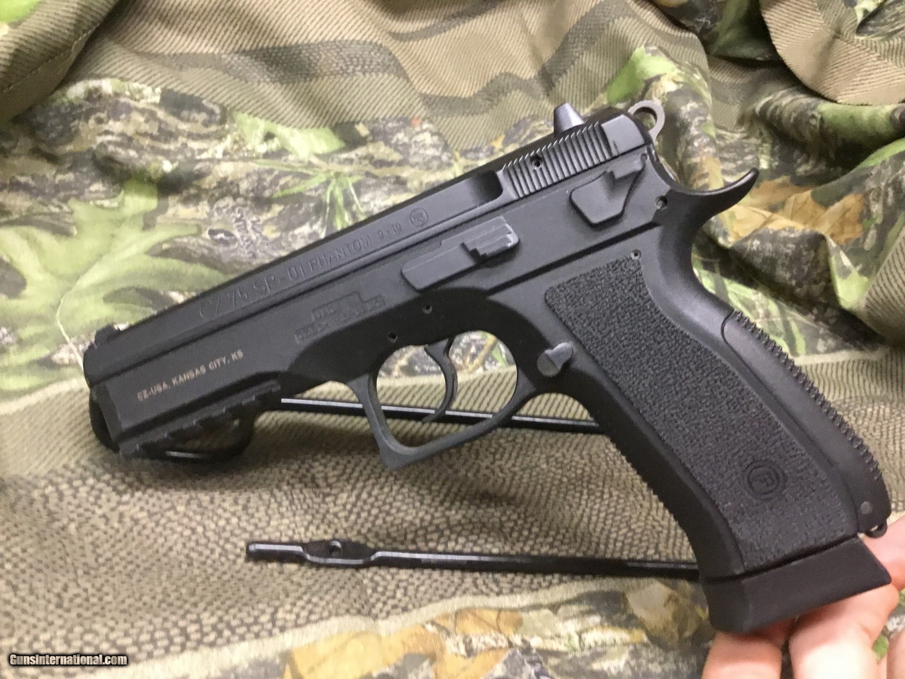 NICE CZ-USA 75 SP-01 Phantom 9mm Pistol