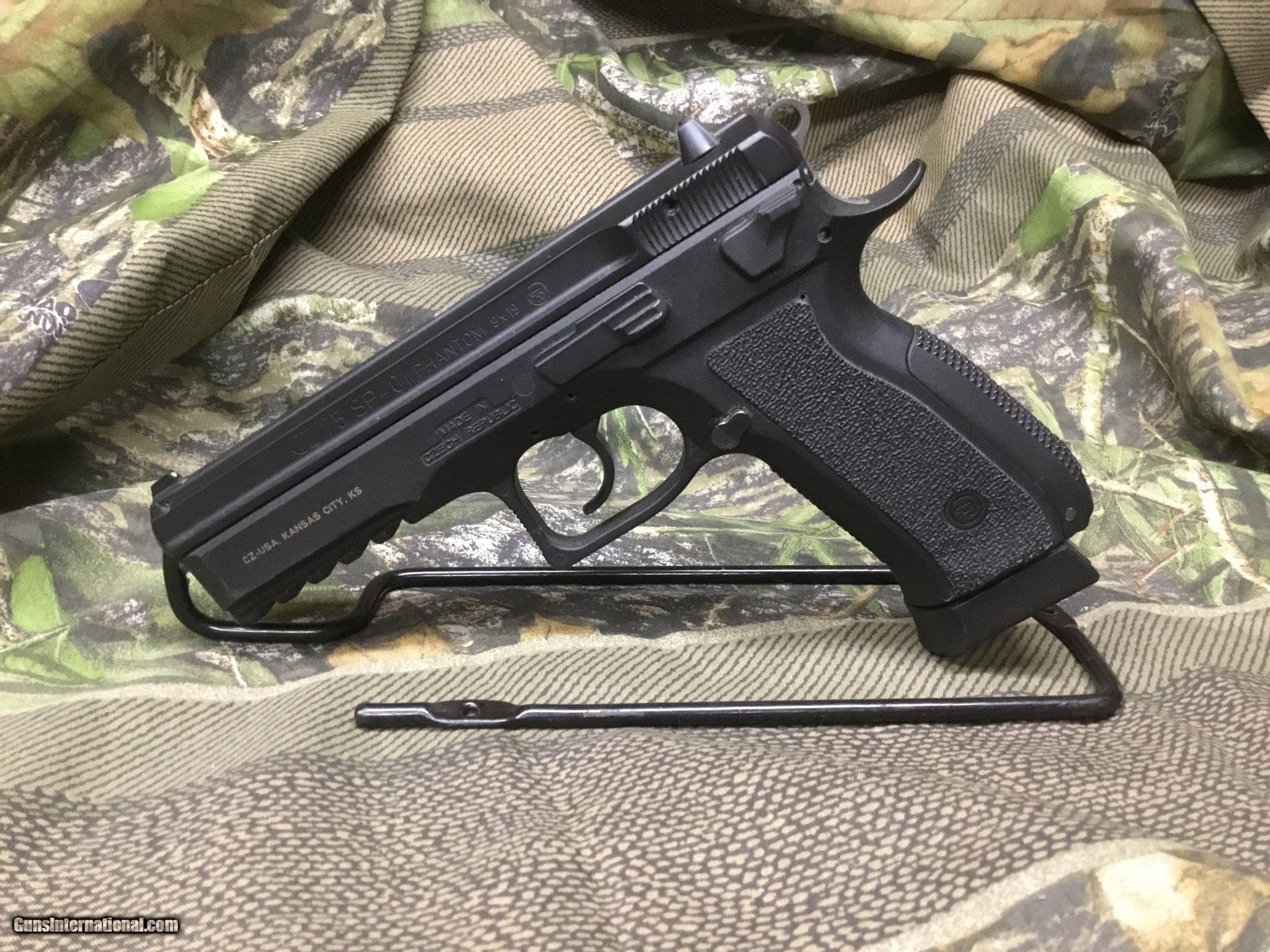 NICE CZ-USA 75 SP-01 Phantom 9mm Pistol