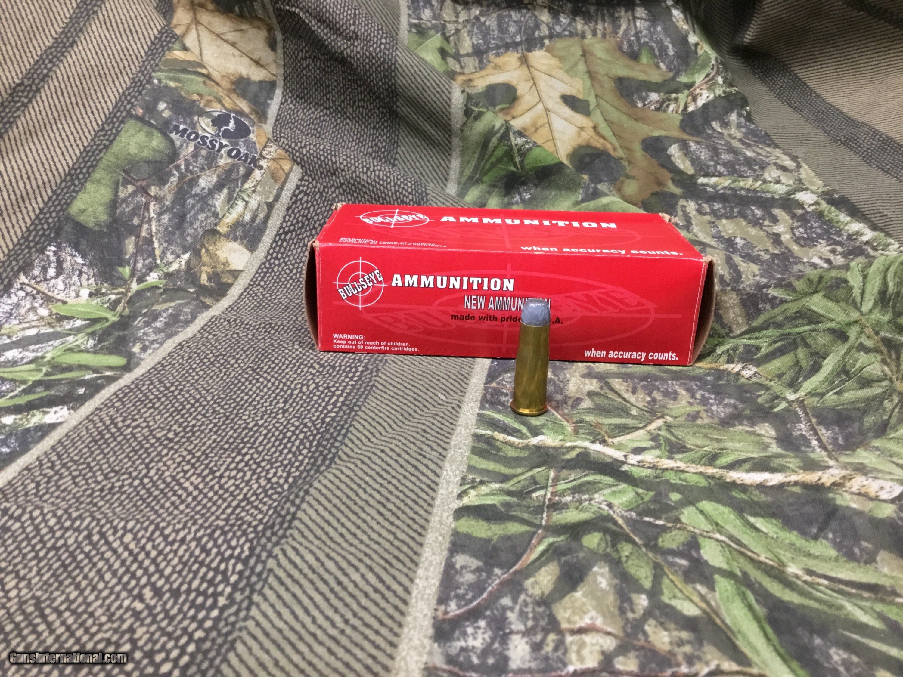 Bullseye 38-40 Winchester Cowboy Load 180 gr Lead RNFP Ammo 100 rounds