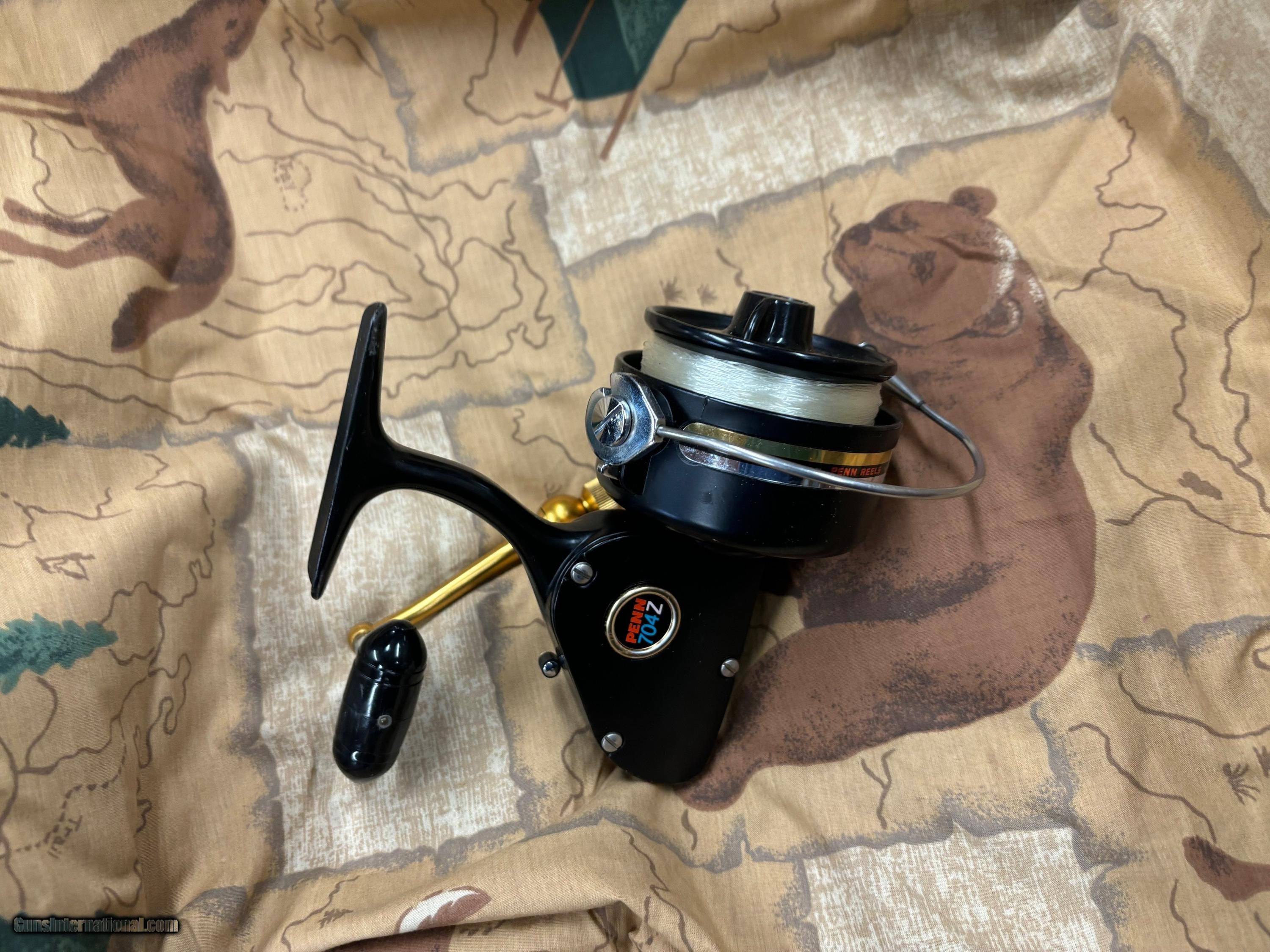 Vintage Penn U.S.A 704Z Spinfisher Spinning Reel