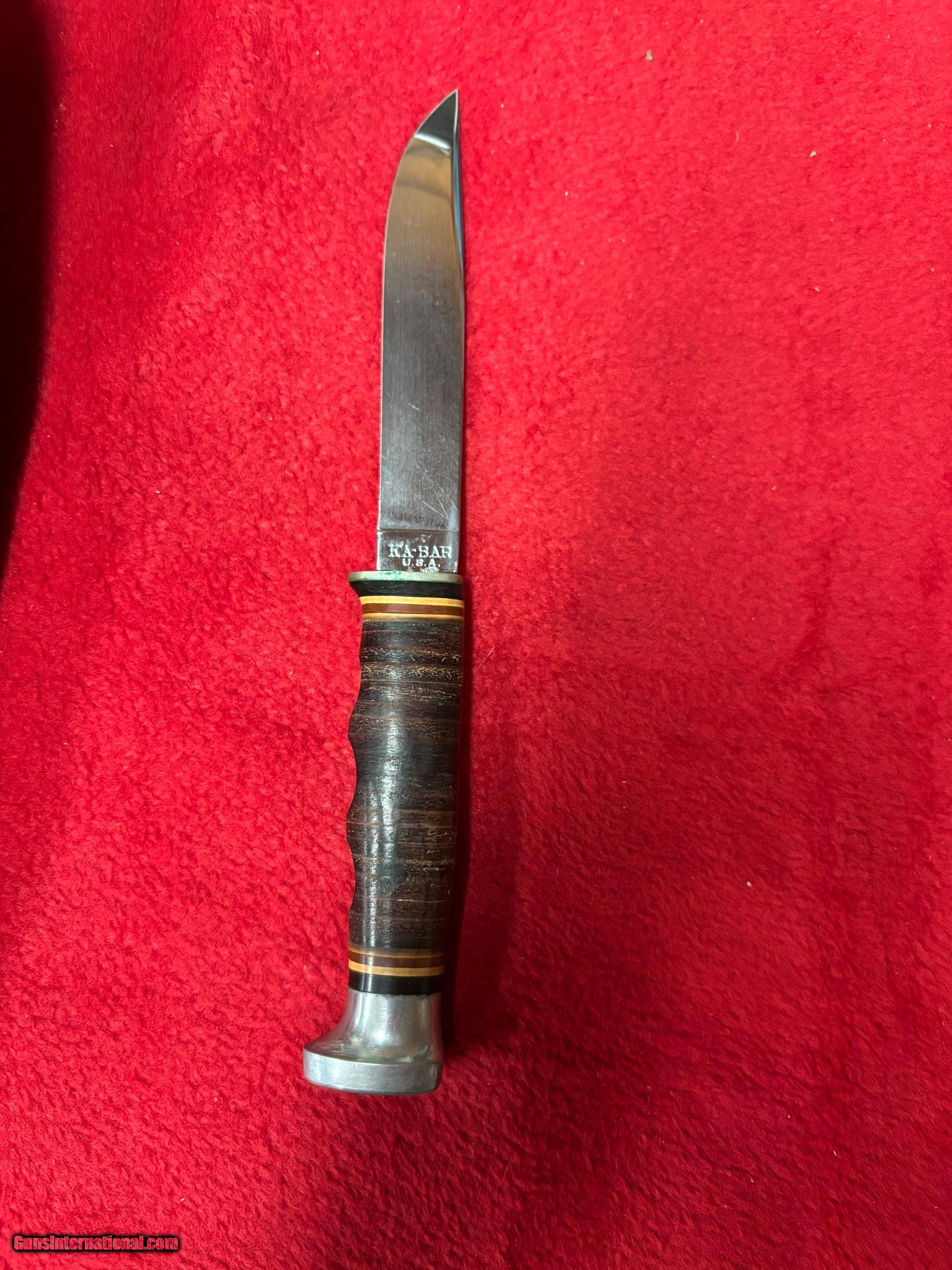 Vintage KA-BAR Combo Hatchet and Knife