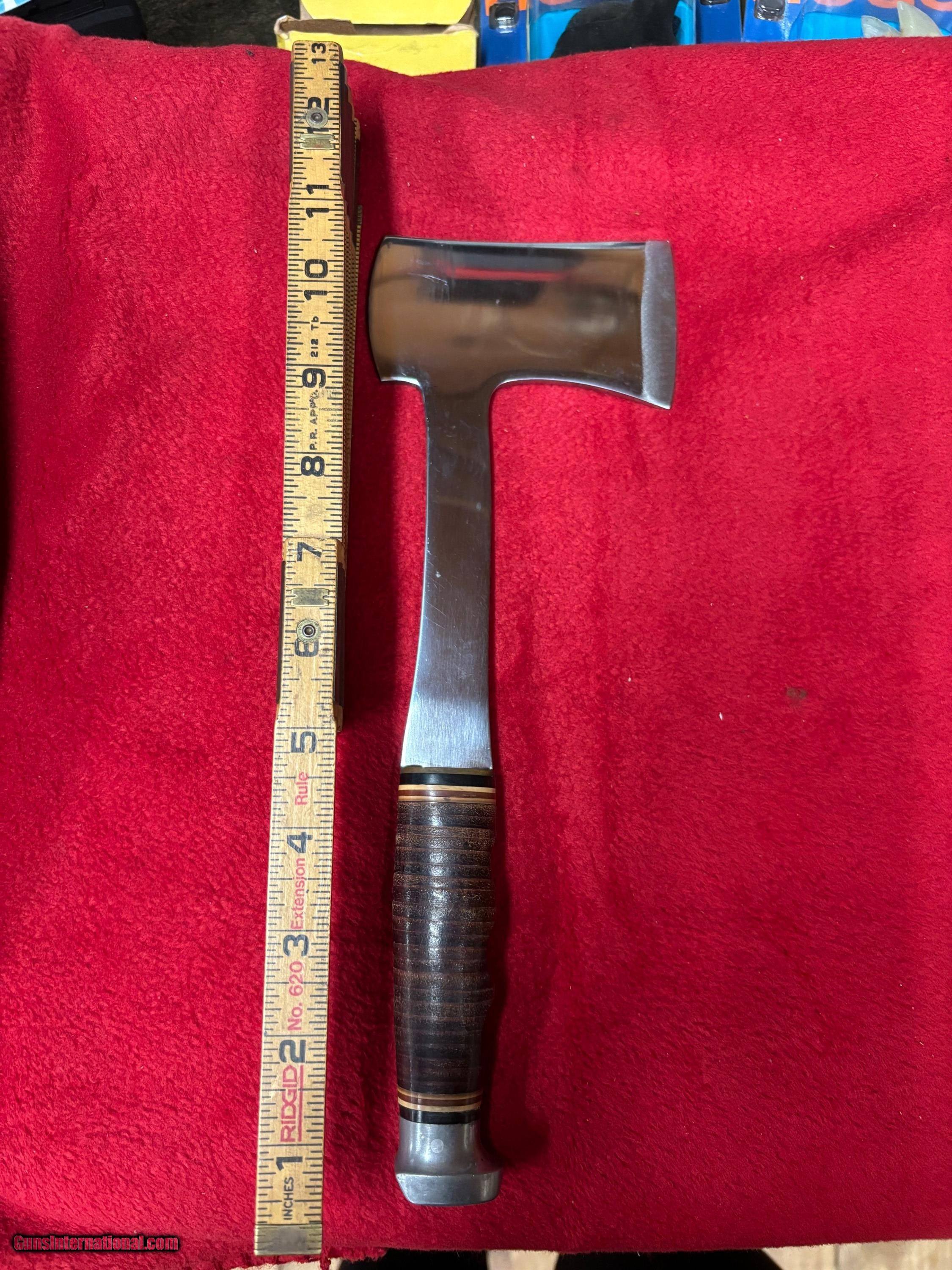 Vintage KA-BAR Combo Hatchet and Knife