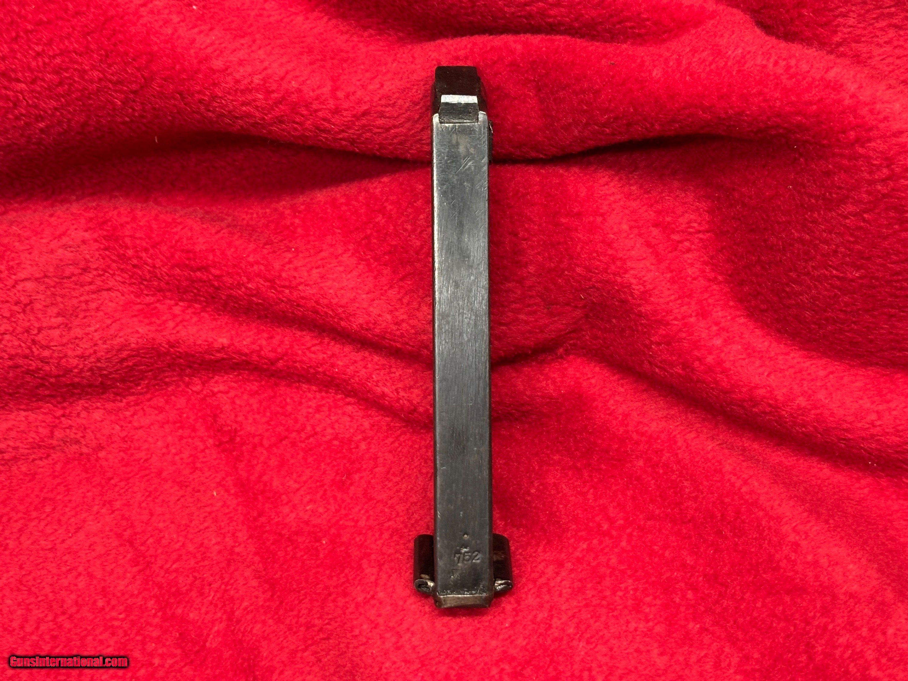 Original WWII Era Japanese Type 94 Nambu Magazine - 6rd