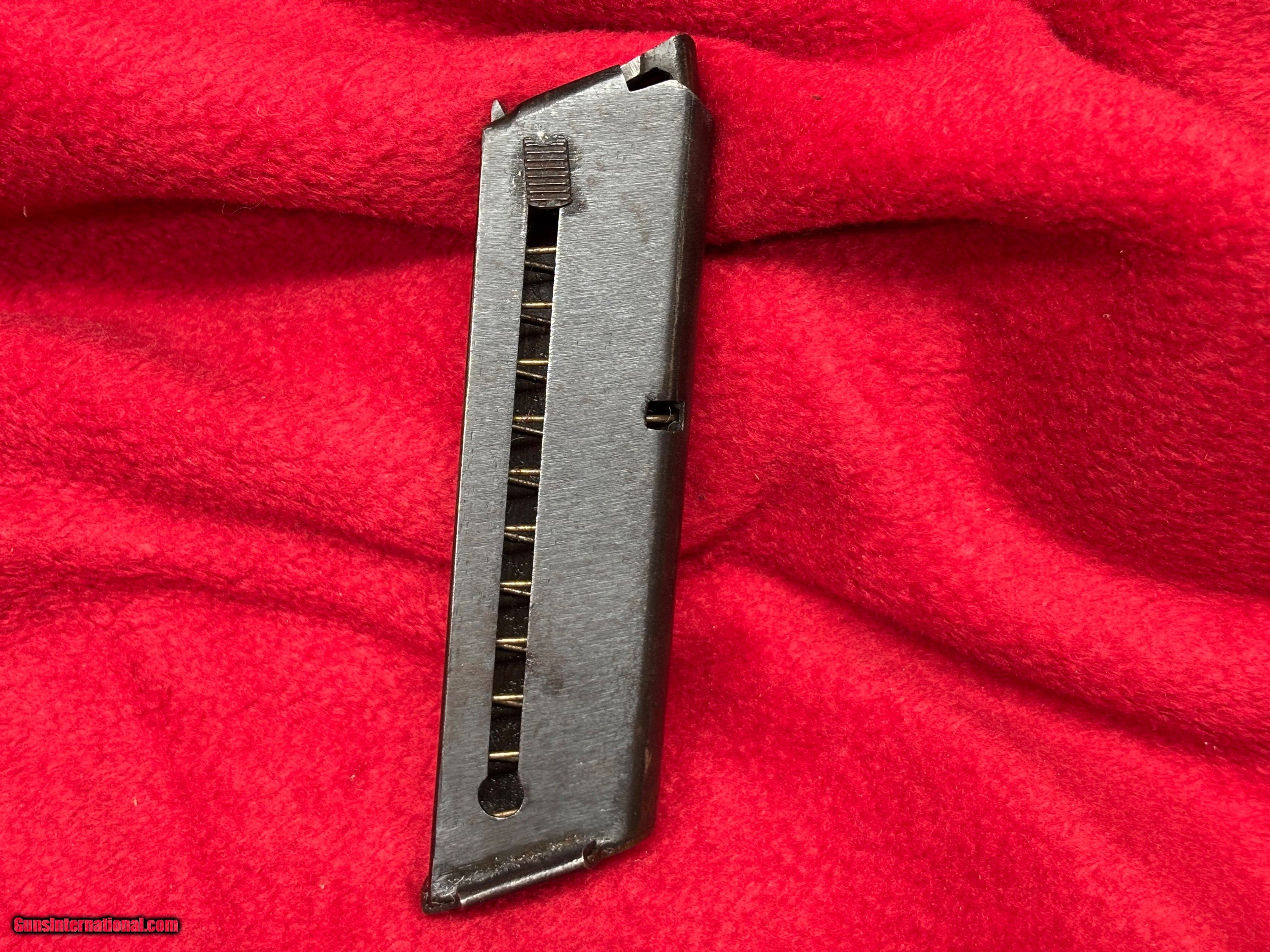 Original WWII Era Japanese Type 94 Nambu Magazine - 6rd