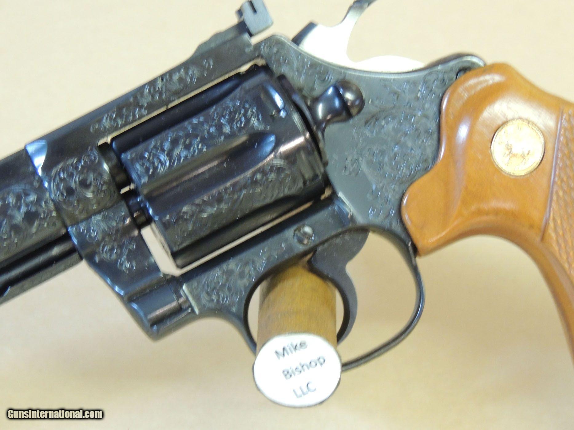 COLT FACTORY ENGRAVED .22LR DIAMONDBACK REVOLVER (INVENTORY#10012)