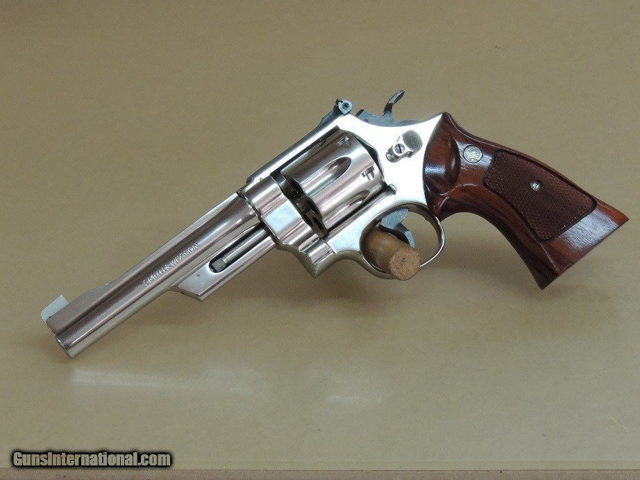 Smith & Wesson Nickel Model 27-2 .357 Magnum Revolver (Inventory#10886)