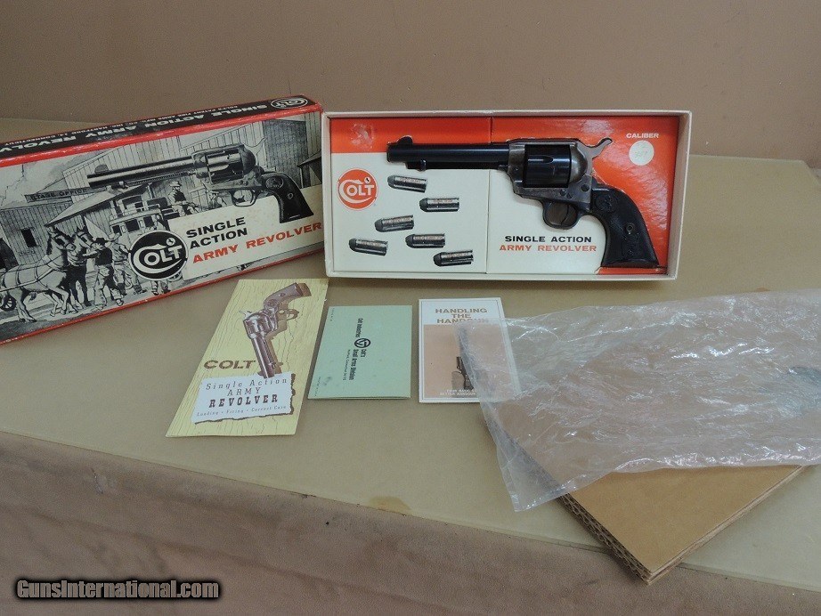 Colt Single Action Army .357 Magnum Revolver in the Stagecoach Box ...