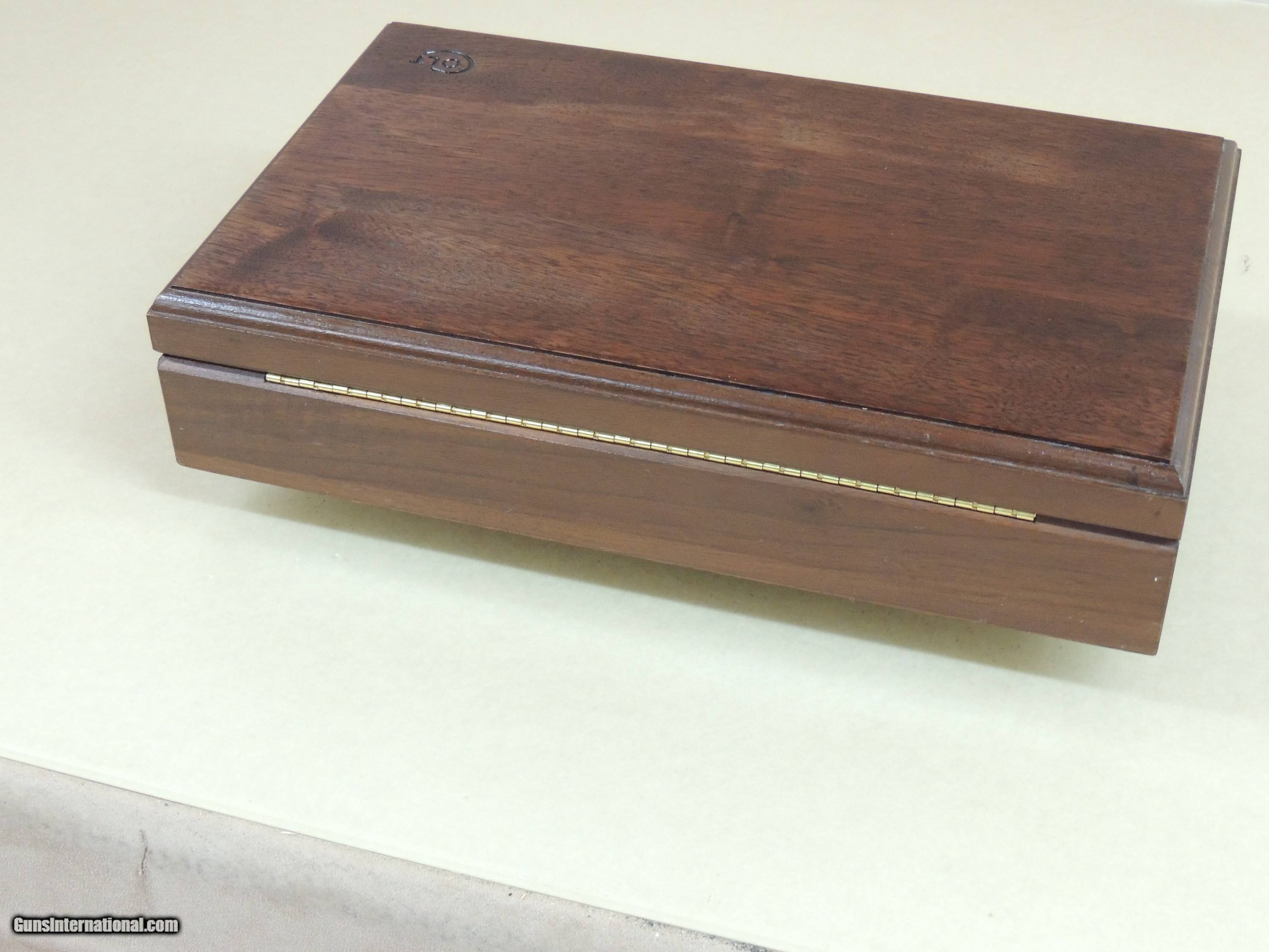 Colt 1911 Government Model Custom Shop Walnut Case (Inventory#11042)