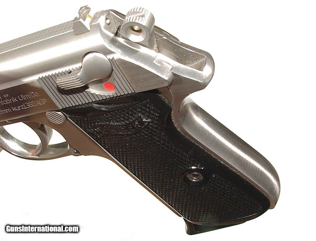 WALTHER PPK/S STAINLESS PISTOL IN .380 CALIBER