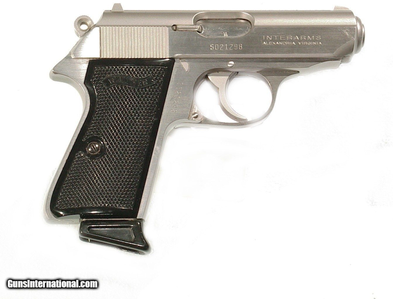 WALTHER PPK/S STAINLESS PISTOL IN .380 CALIBER