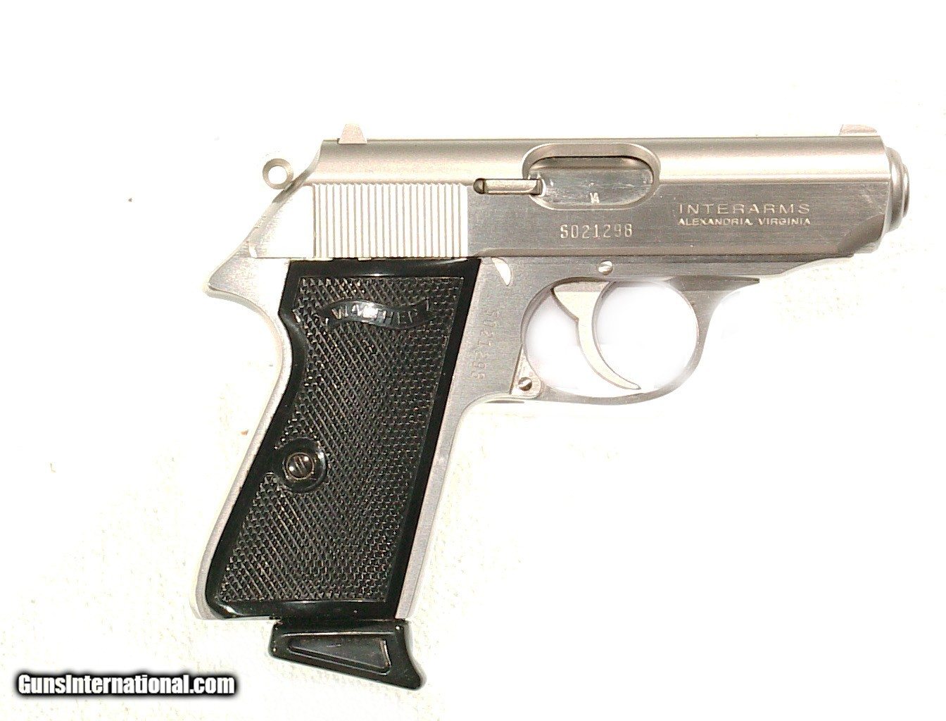 WALTHER PPK/S STAINLESS PISTOL IN .380 CALIBER