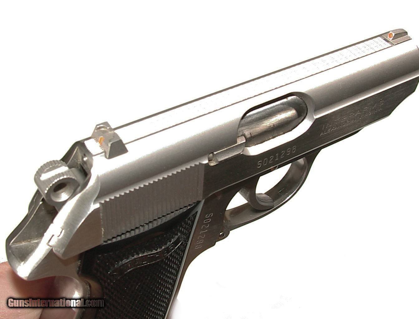 WALTHER PPK/S STAINLESS PISTOL IN .380 CALIBER