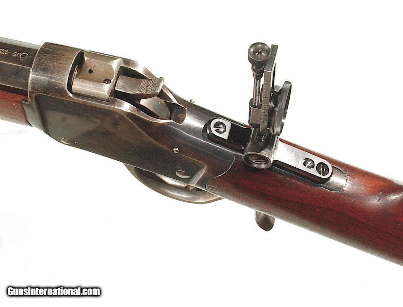 WINCHESTER MODEL 1885 HIWALL TARGET RIFLE IN .32-40 CALIBER