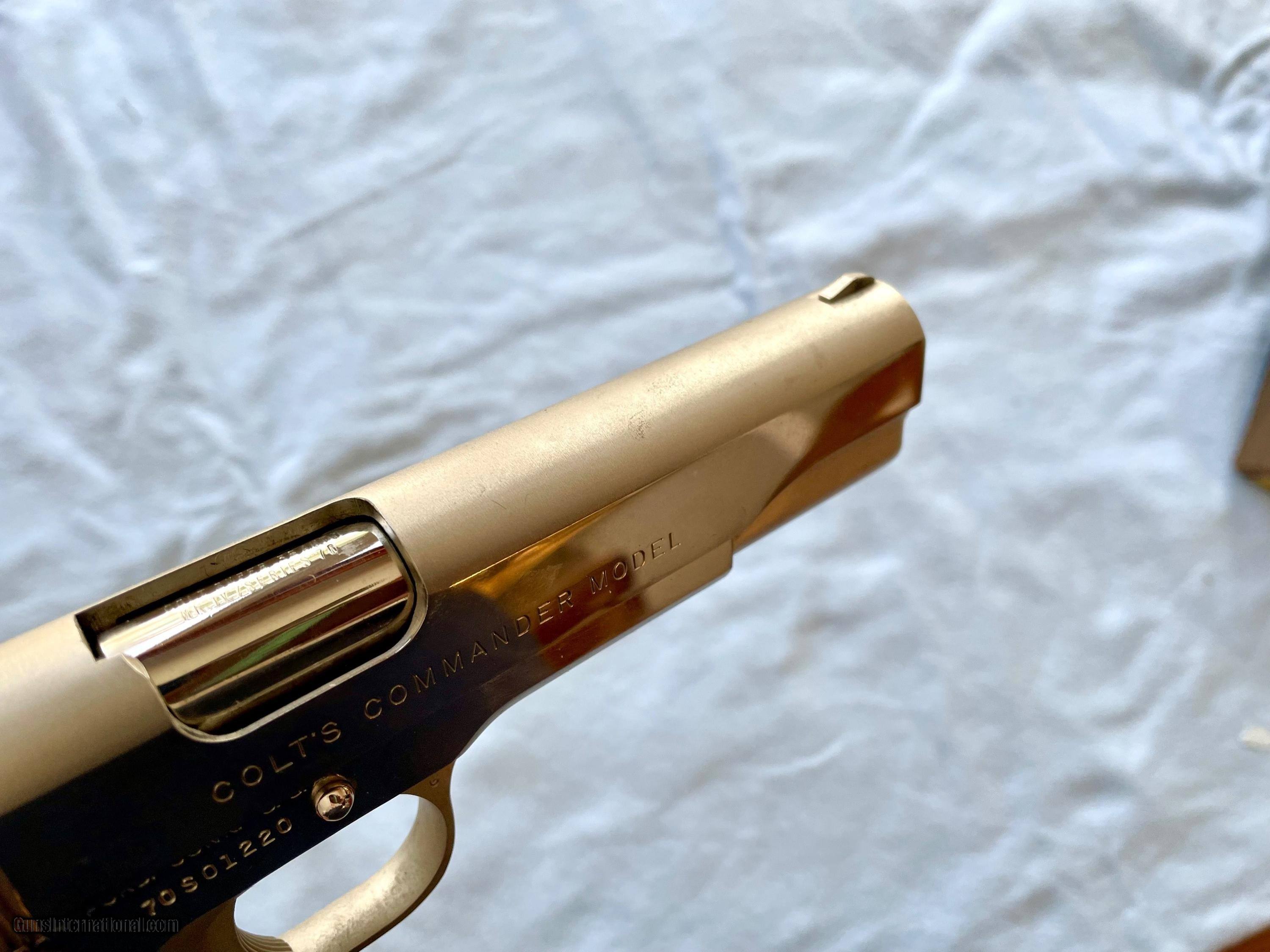 COLT SERIES 70 GOVERNMENT MODEL 1911 AUTO PISTOL IN .38 SUPER for sale