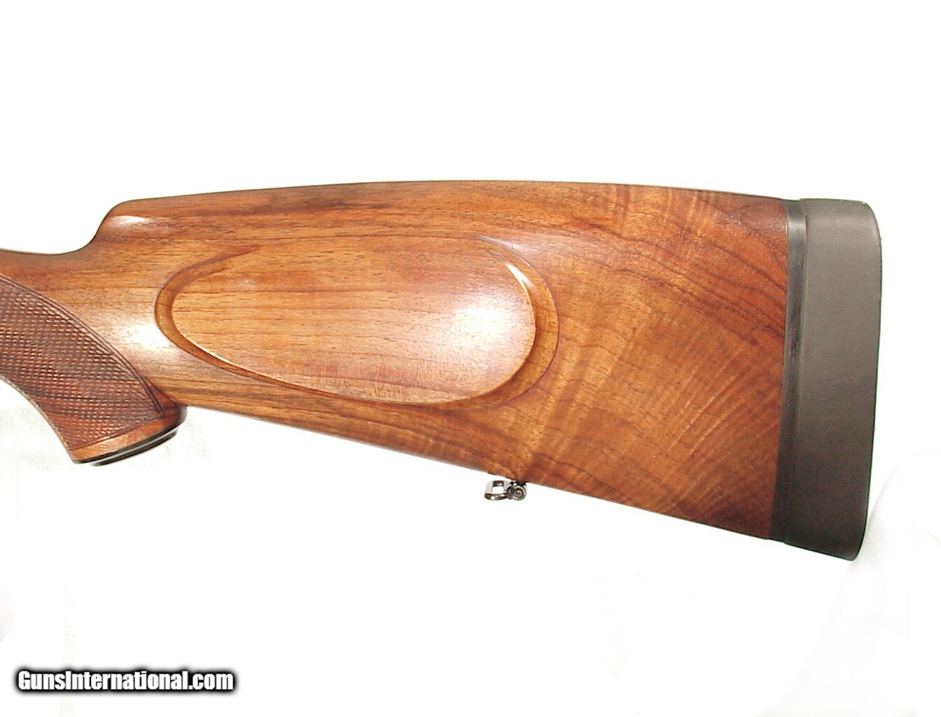OVER & UNDER DOUBLE RIFLE IN 7X65R CALIBER BY "FREDERICH WILM. HEYM ...