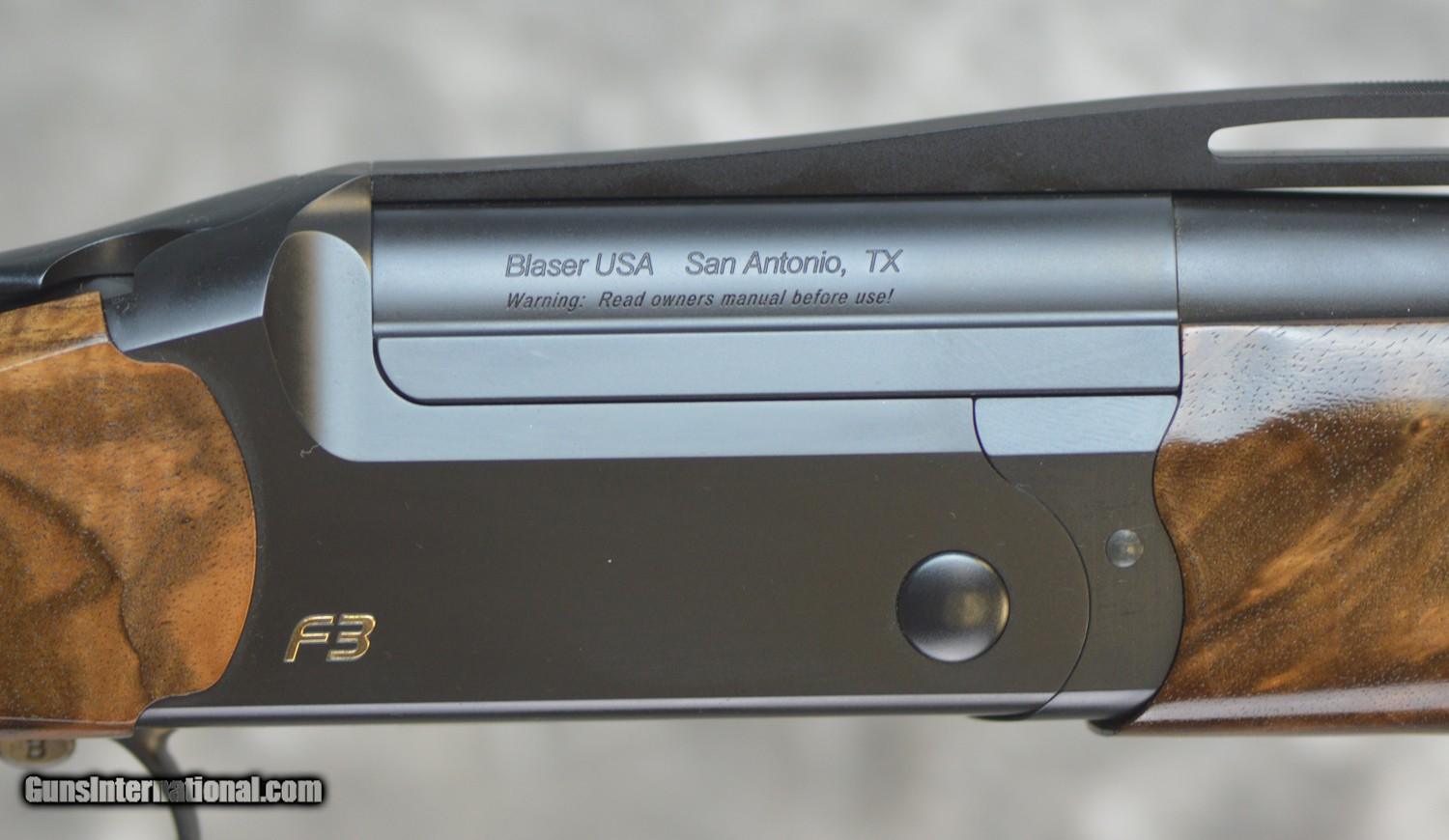 Blaser F3 Vantage Sporting Left Hand 12GA 32" (949)