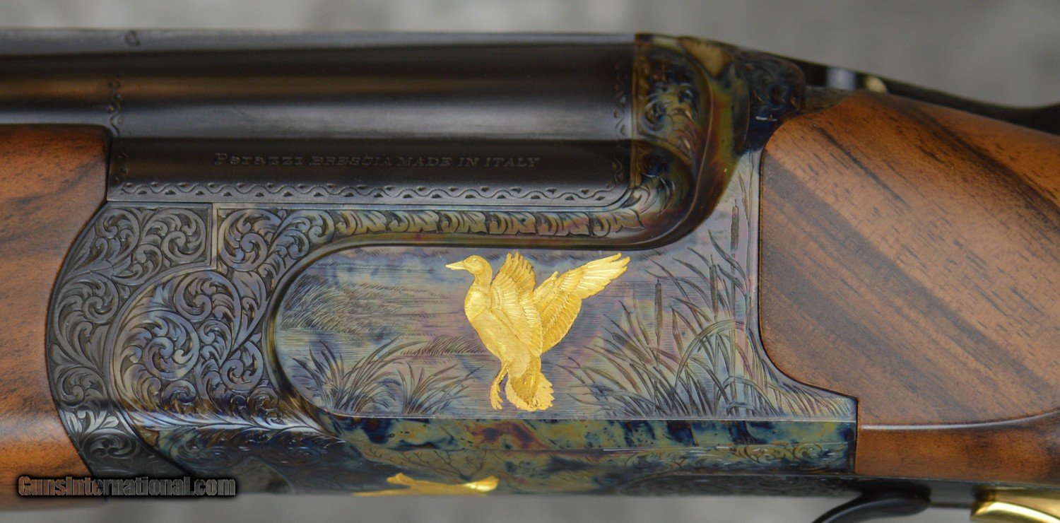 Perazzi SC3 Gold Case Color Hardened Sporting 12GA 34" (493)