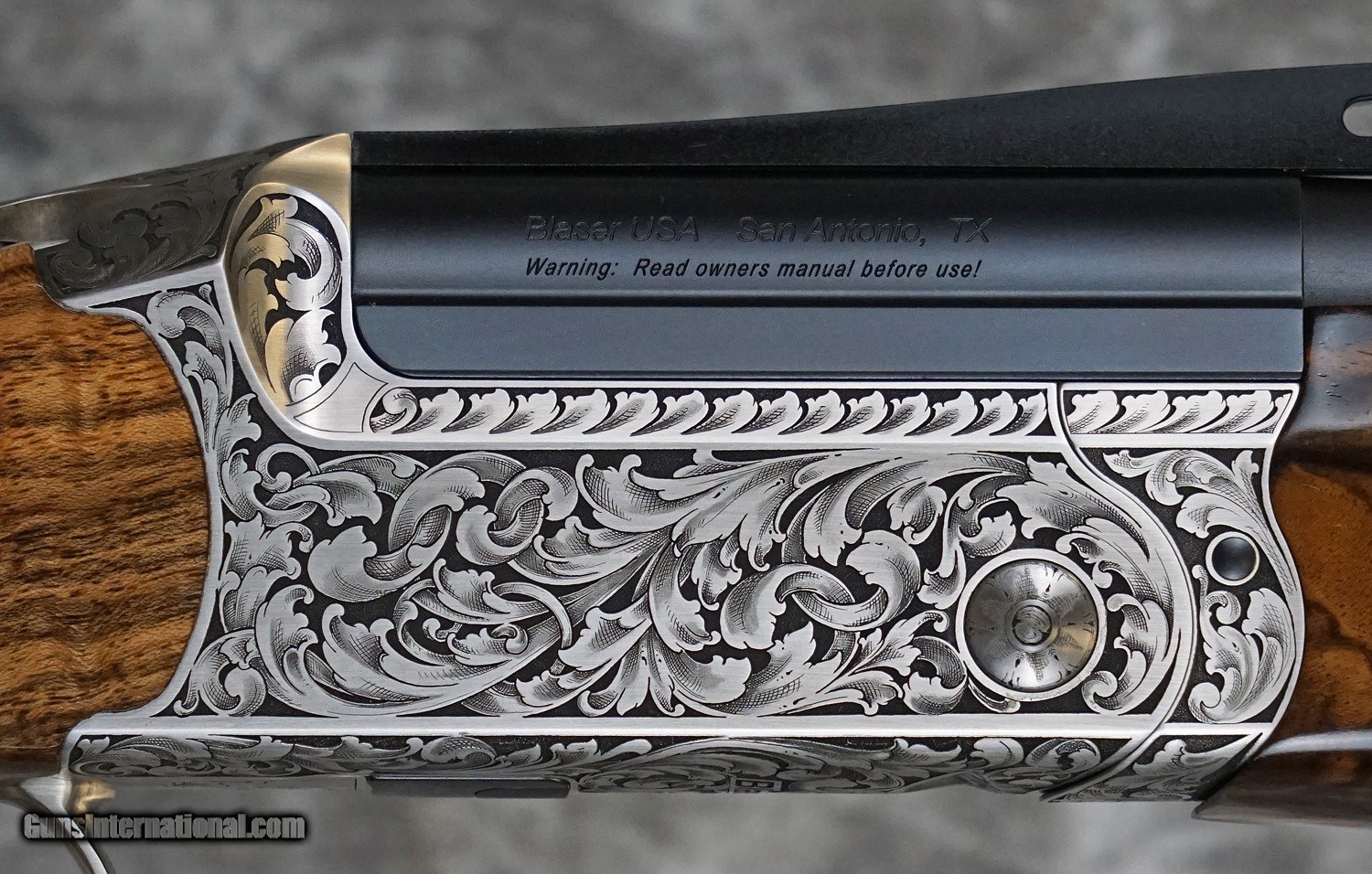 Blaser F3 Custom Scroll by Ralph Salzmann Vantage Sporting 12GA 32" (902)