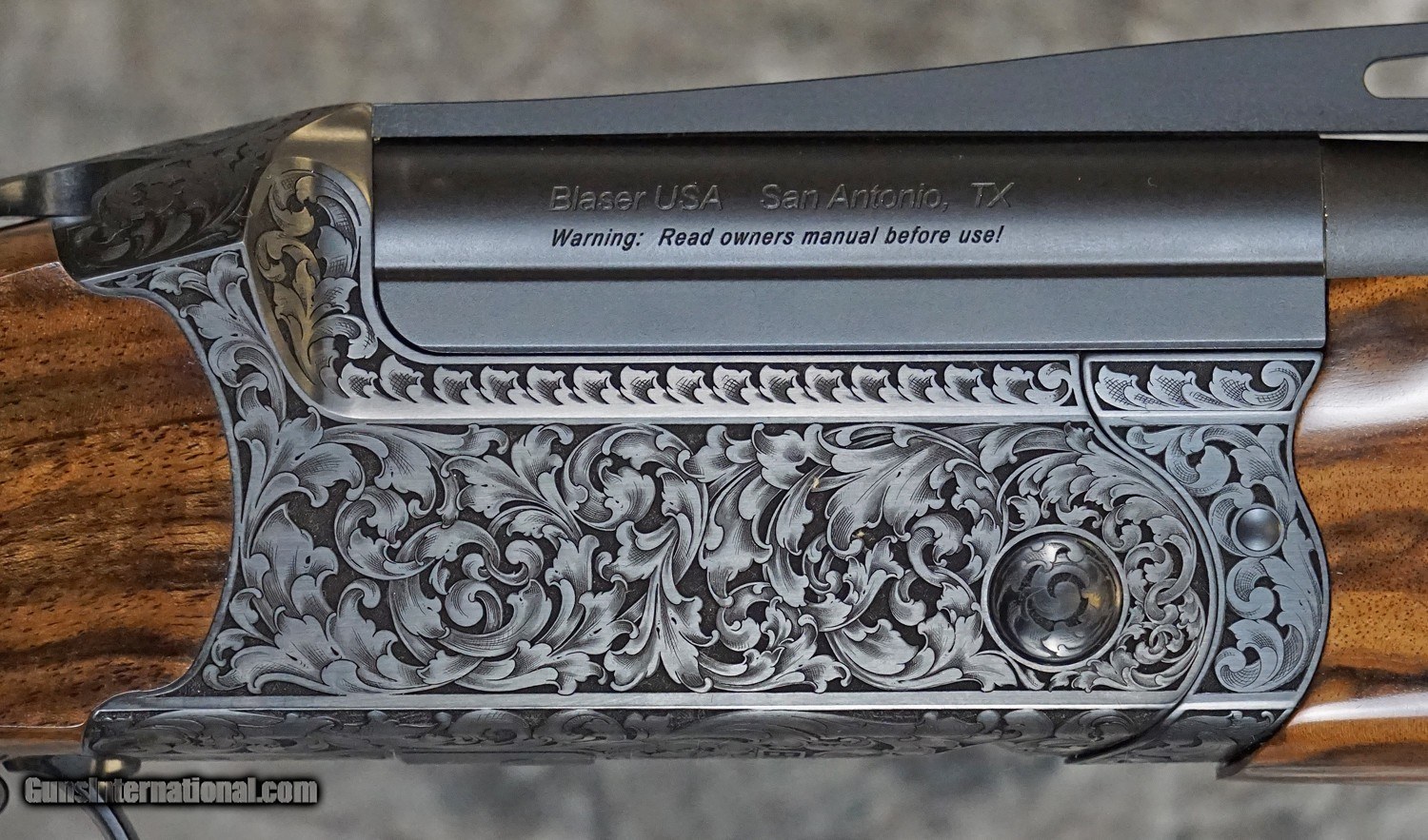 Blaser F3 Custom Scroll by Ralph Salzman Vantage Sporting 12GA 32" (330)