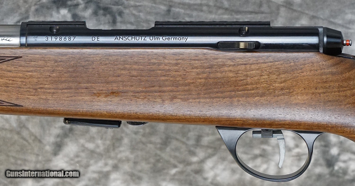 Anschutz 1710 Stainless Heavy Barrel Two Stage Trigger Sporter .22LR 23 ...