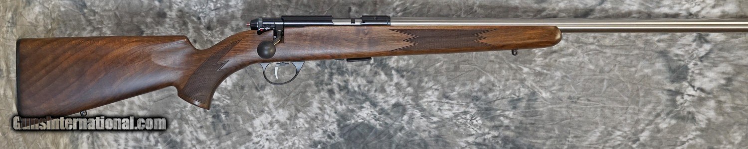 Anschutz 1710 Stainless Heavy Barrel Two Stage Trigger Sporter .22LR 23 ...