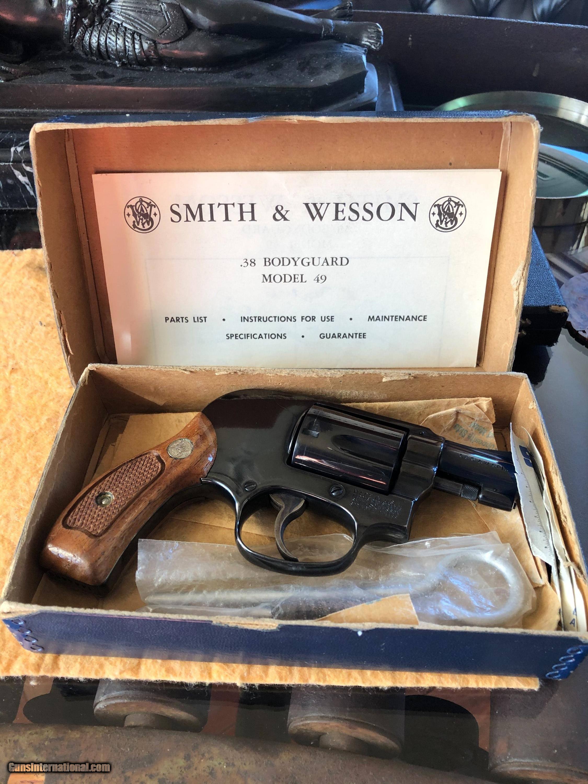 Vintage 70’s S&W Model 49 in box