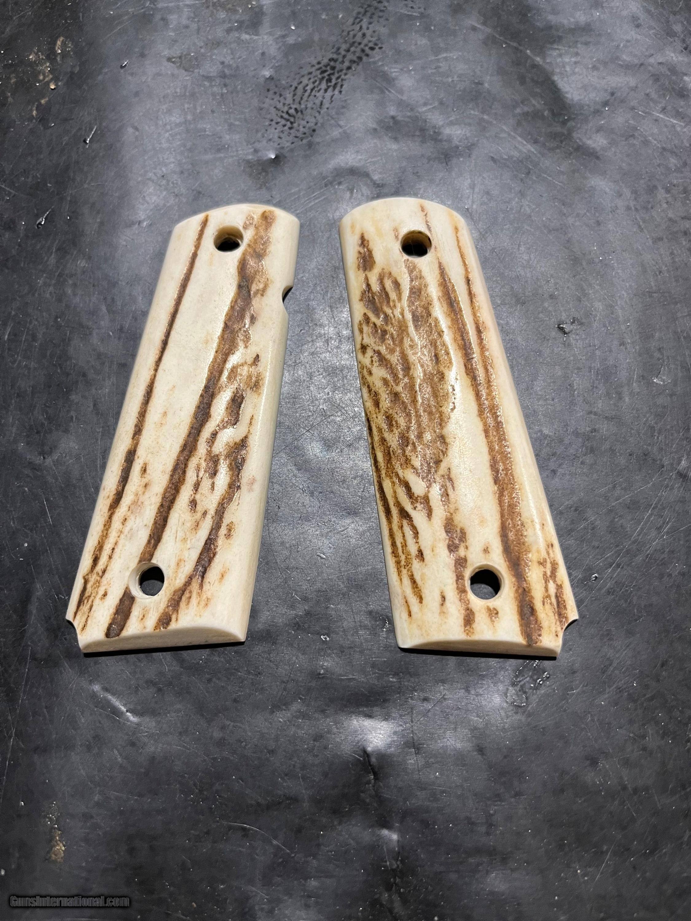 Genuine Stag Grips for Colt 1911