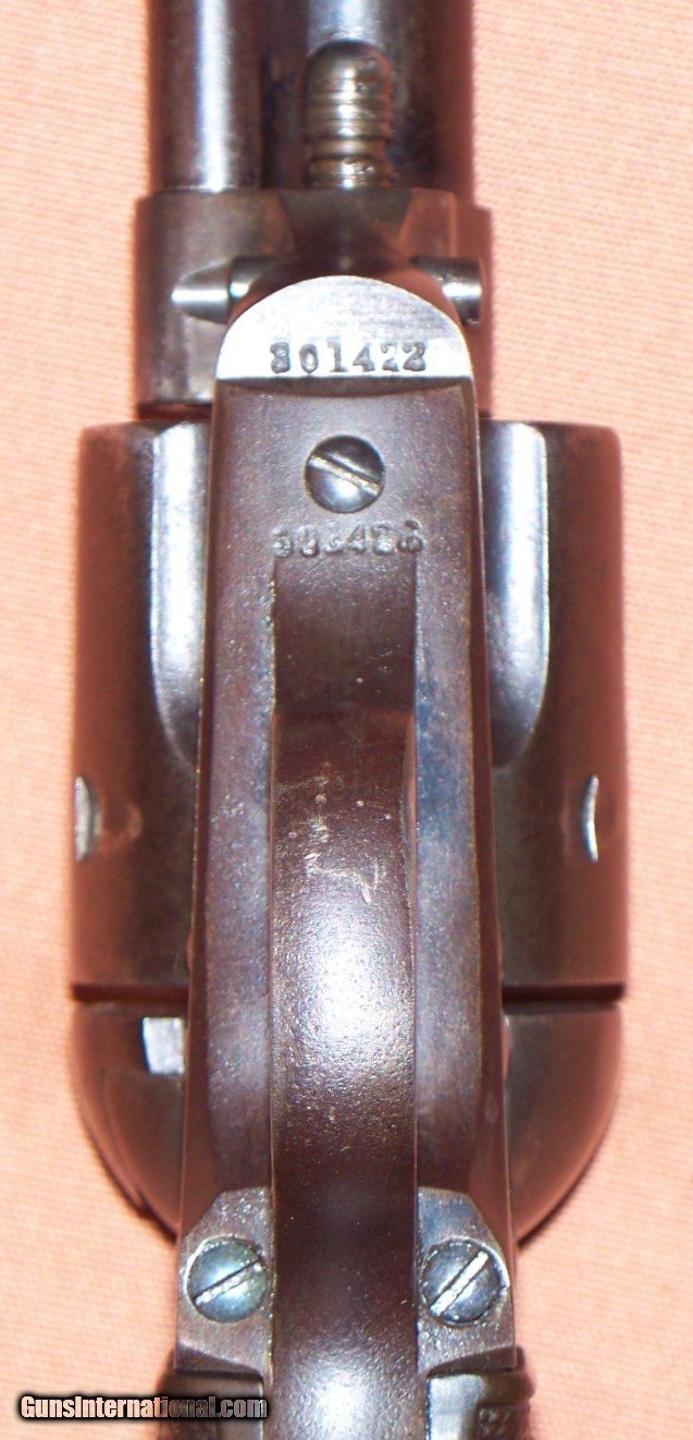 Colt 1st Generation Single Action Army SAA 5.5 Barrel .32 WCF c. 1907 w/Letter