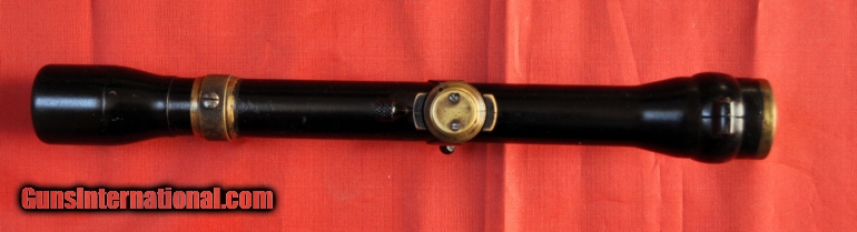 Rare German Sniper Rifle Scope GERARD LANDLECHT2 4X D.R.P.