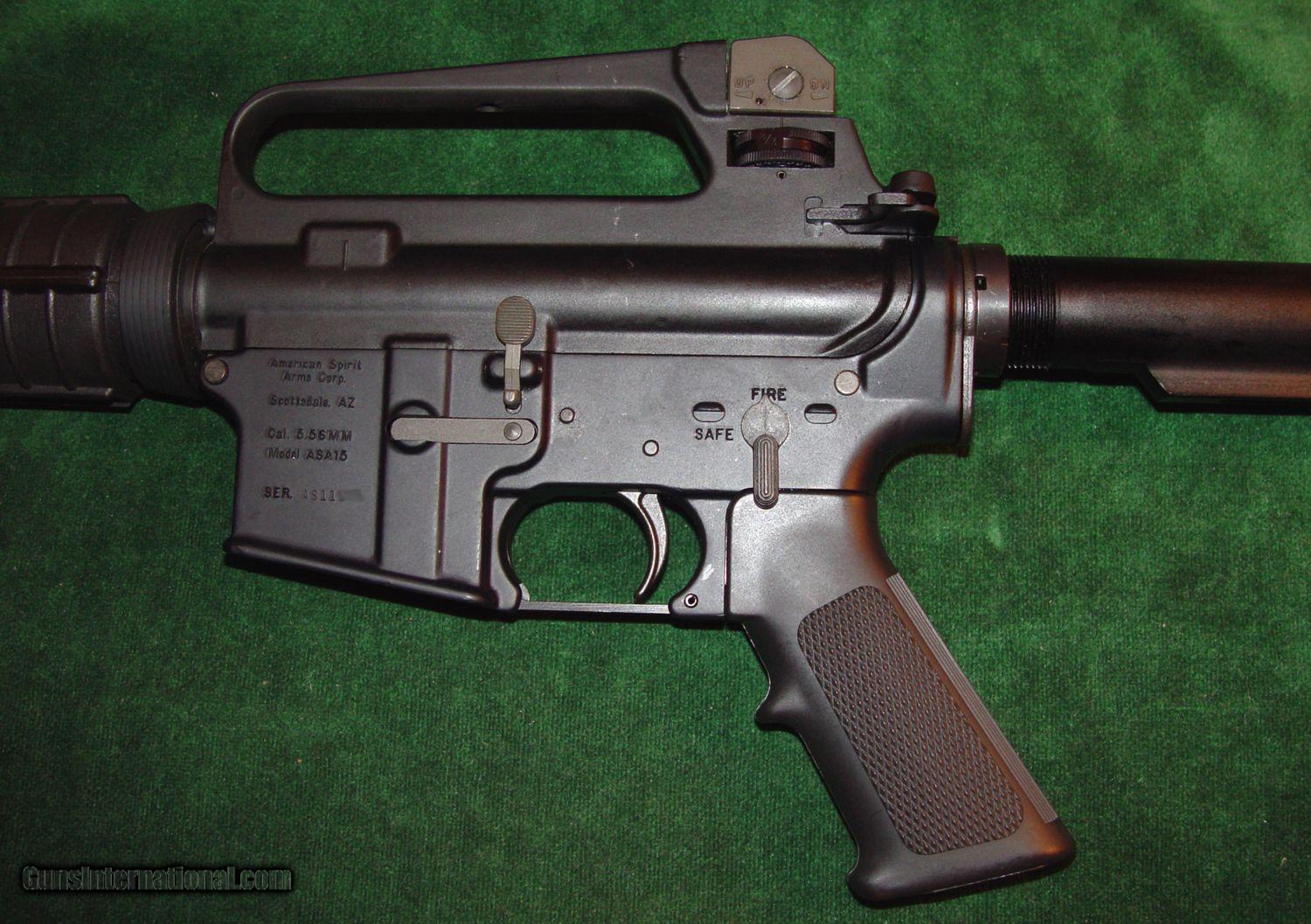 American Spirit Arms Corp. - Scottsdale, AZ - ASA15 Excellent Cond ...