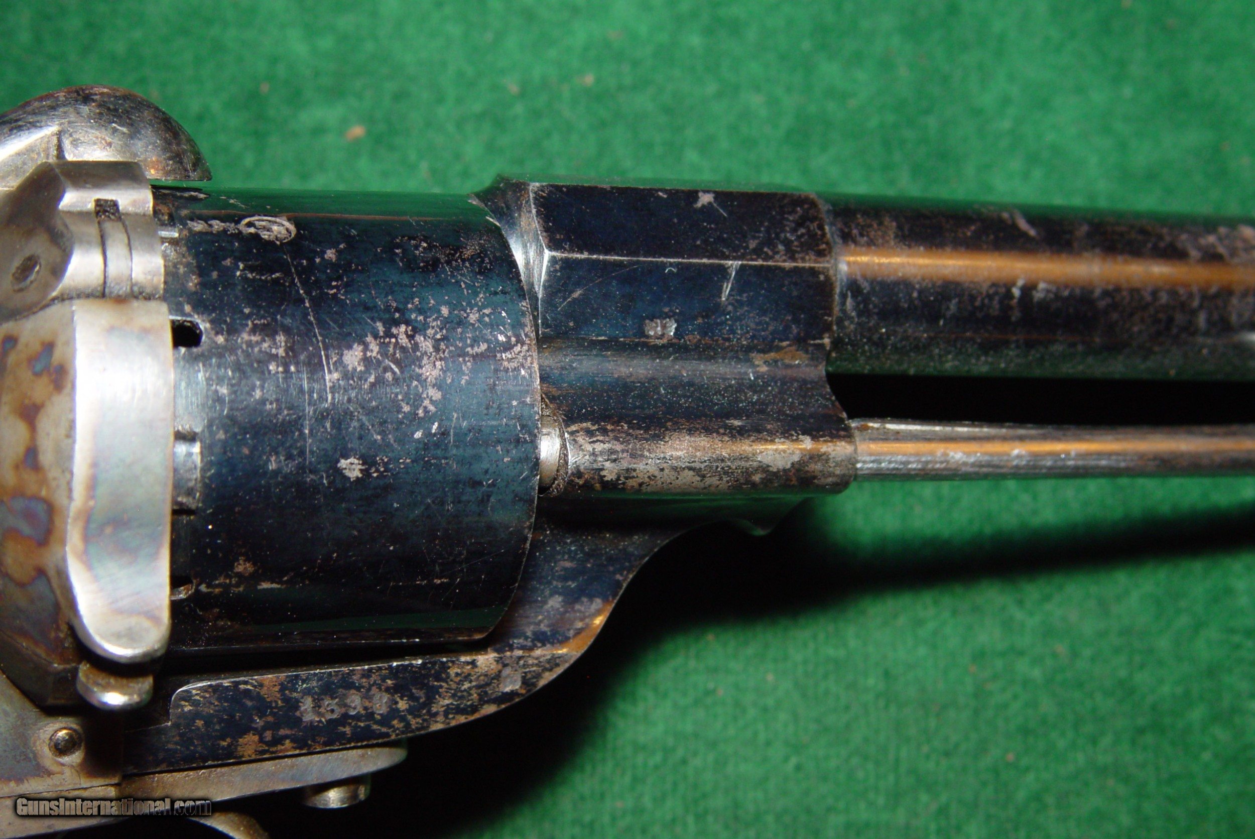 Lefaucheux Model 1854 2nd Type or Civilian Model 1858 12mm Pinfire Revolver