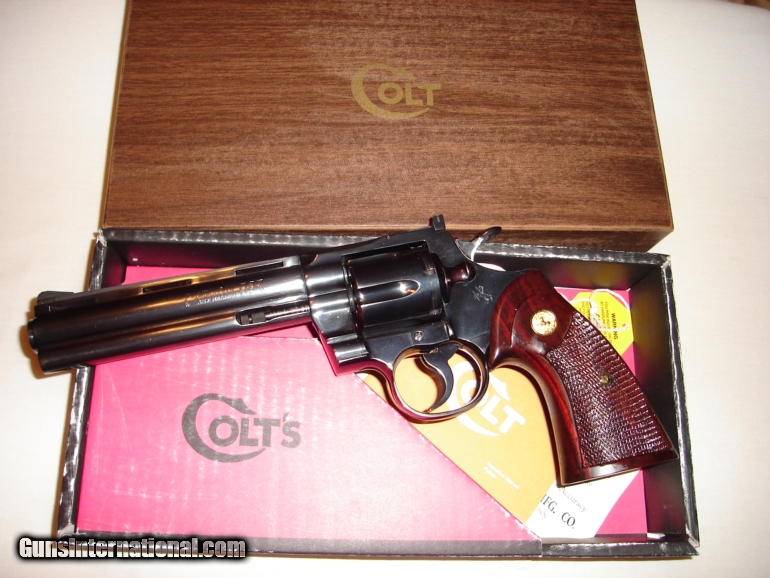 Colt Python 6in Blue LNIB