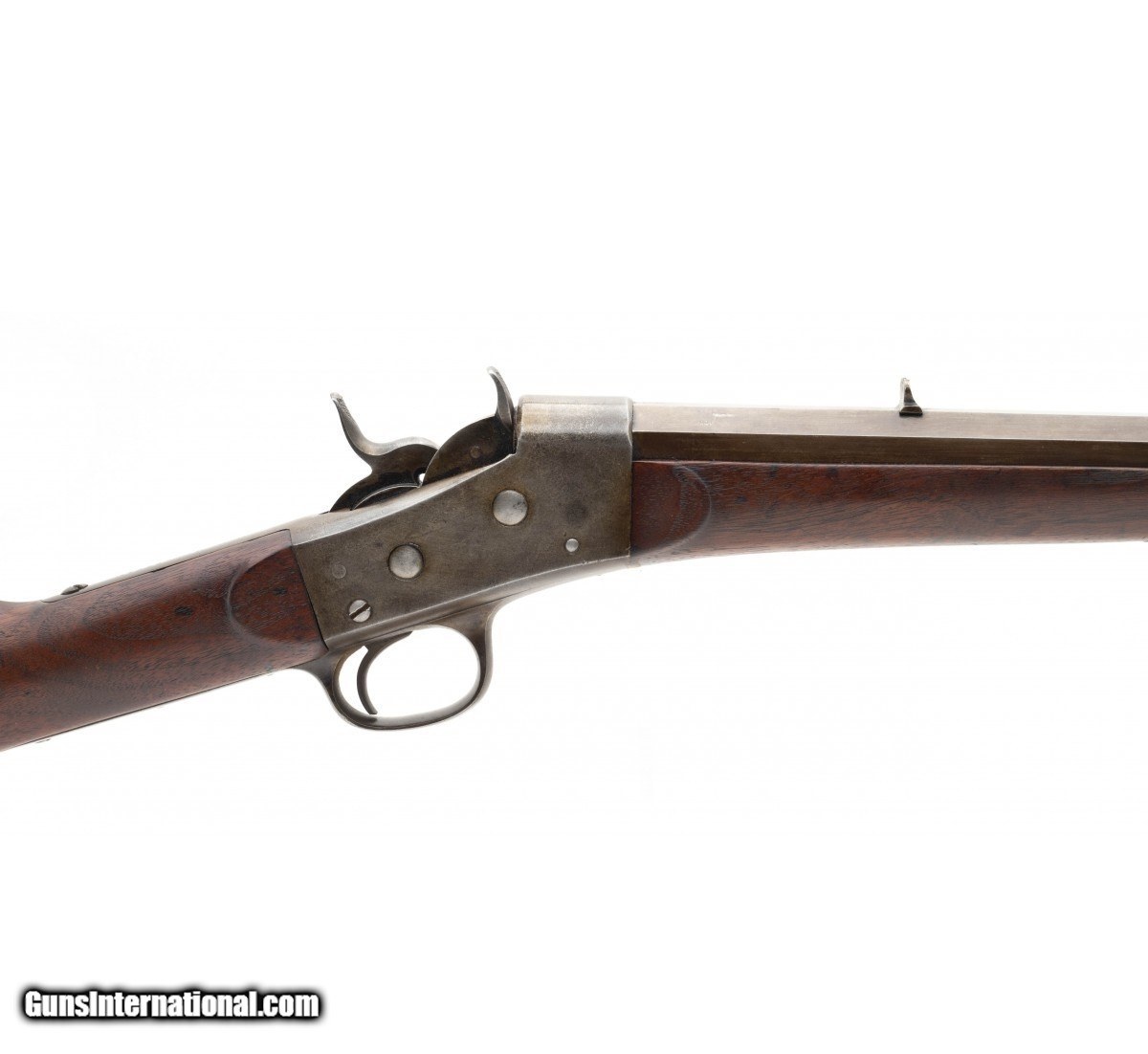 Early Round Top Rolling Block Sporting rifle, 26" octagon, .44 Center Fire Cartridge for sale