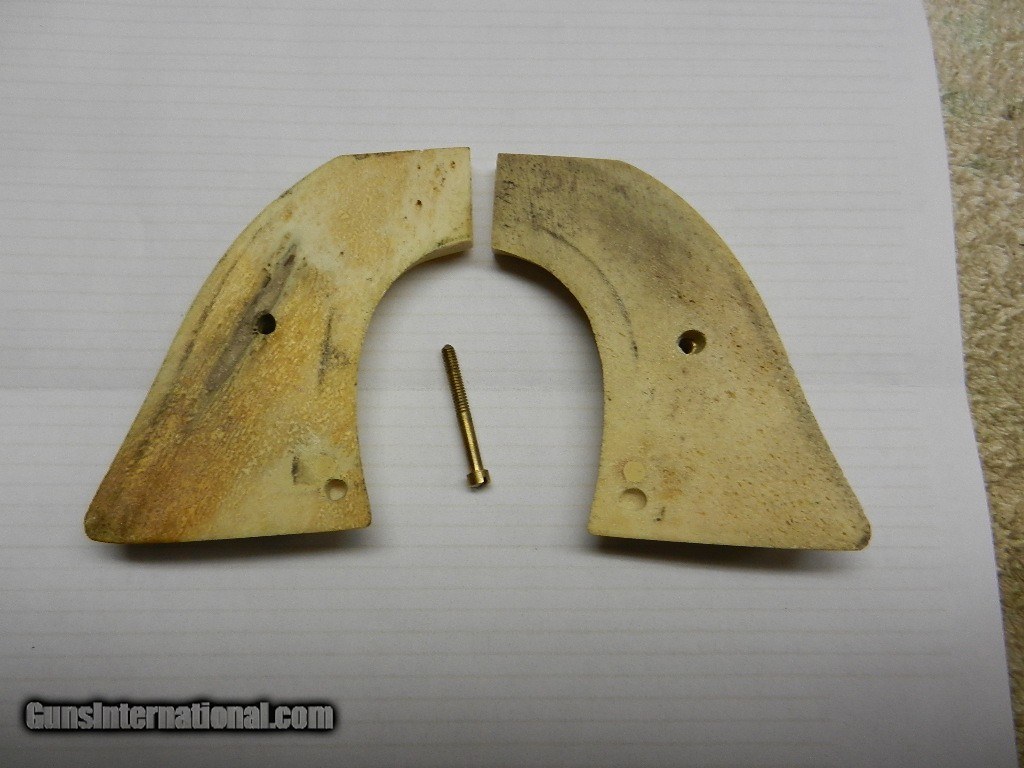 Colt SAA Real Stag Grips