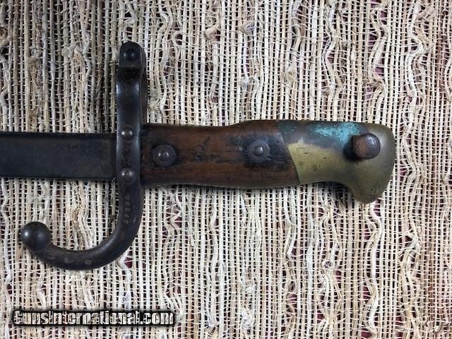 French 1874 Grau rifle bayonet