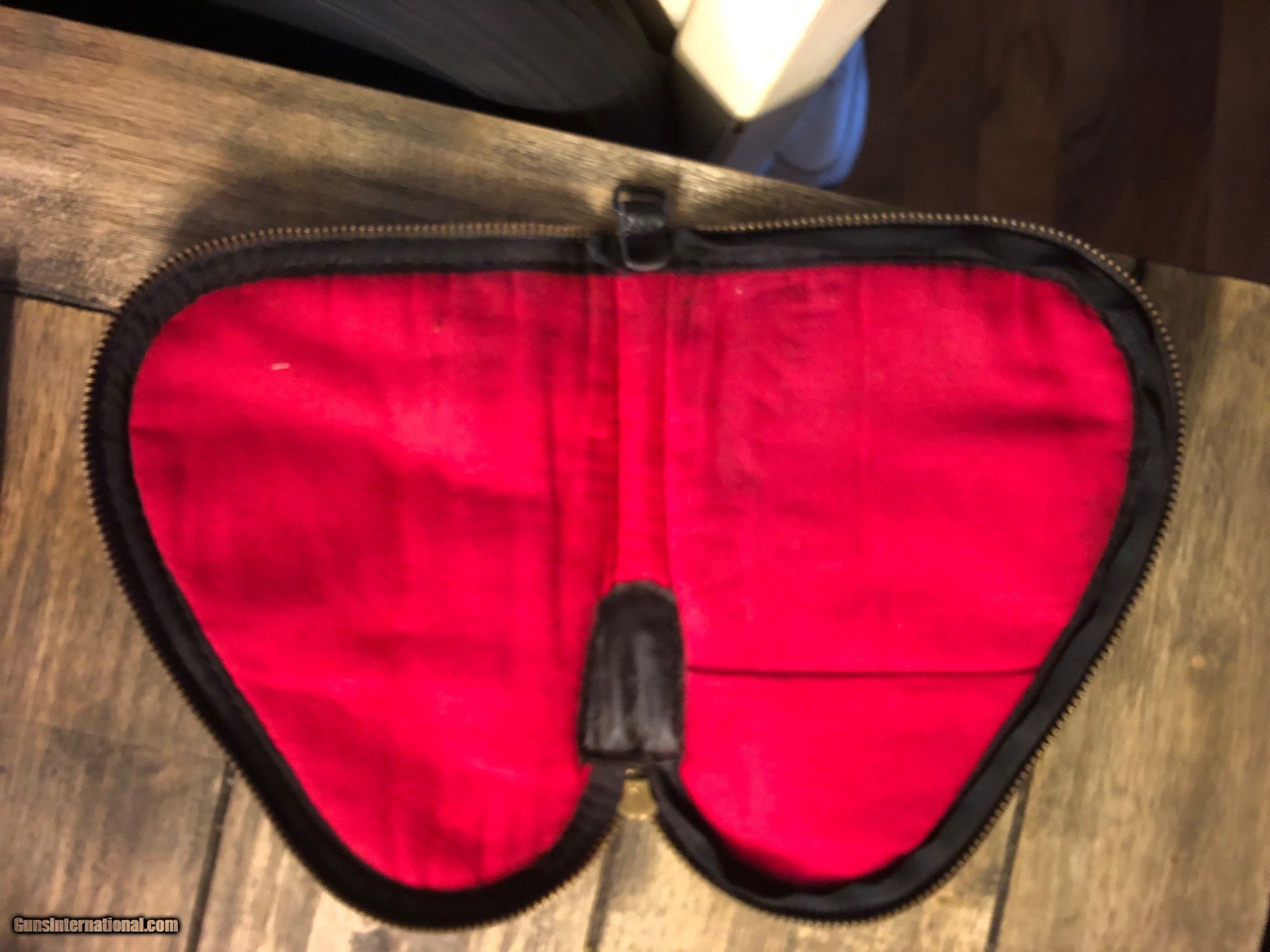 Browning Vintage BDA leather case