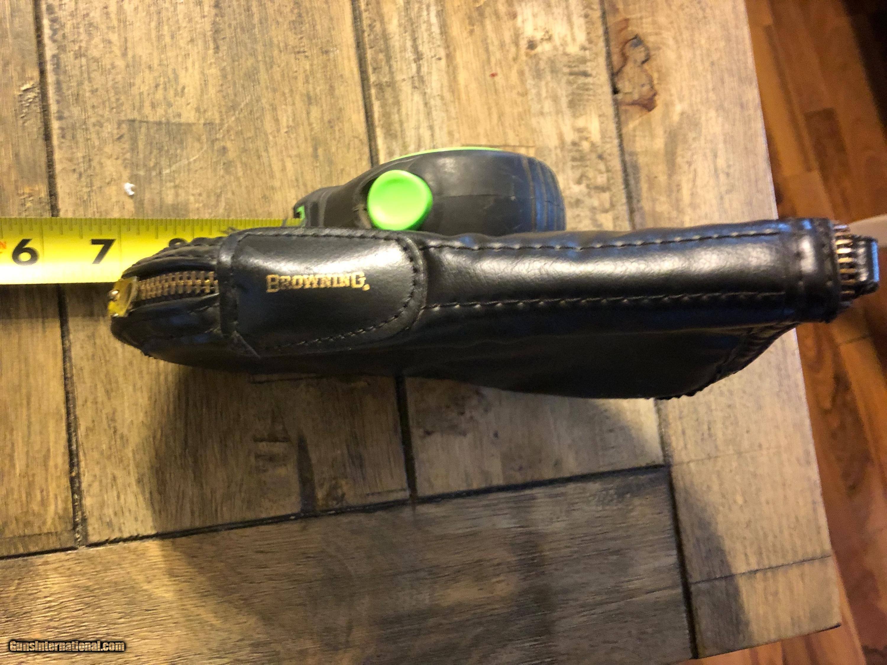 Browning Vintage BDA leather case