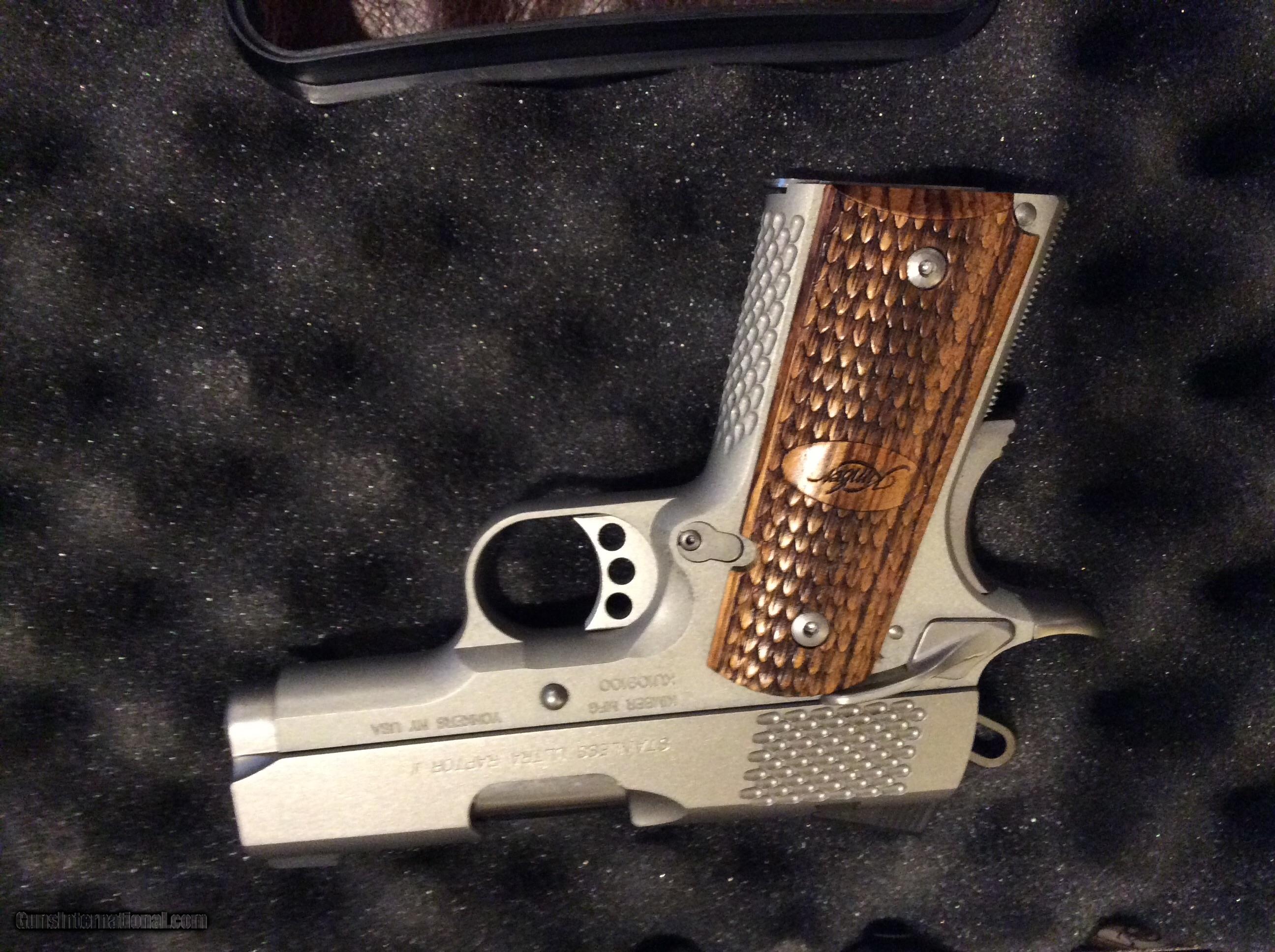 KIMBER ULTRA STAINLESS RAPTOR II