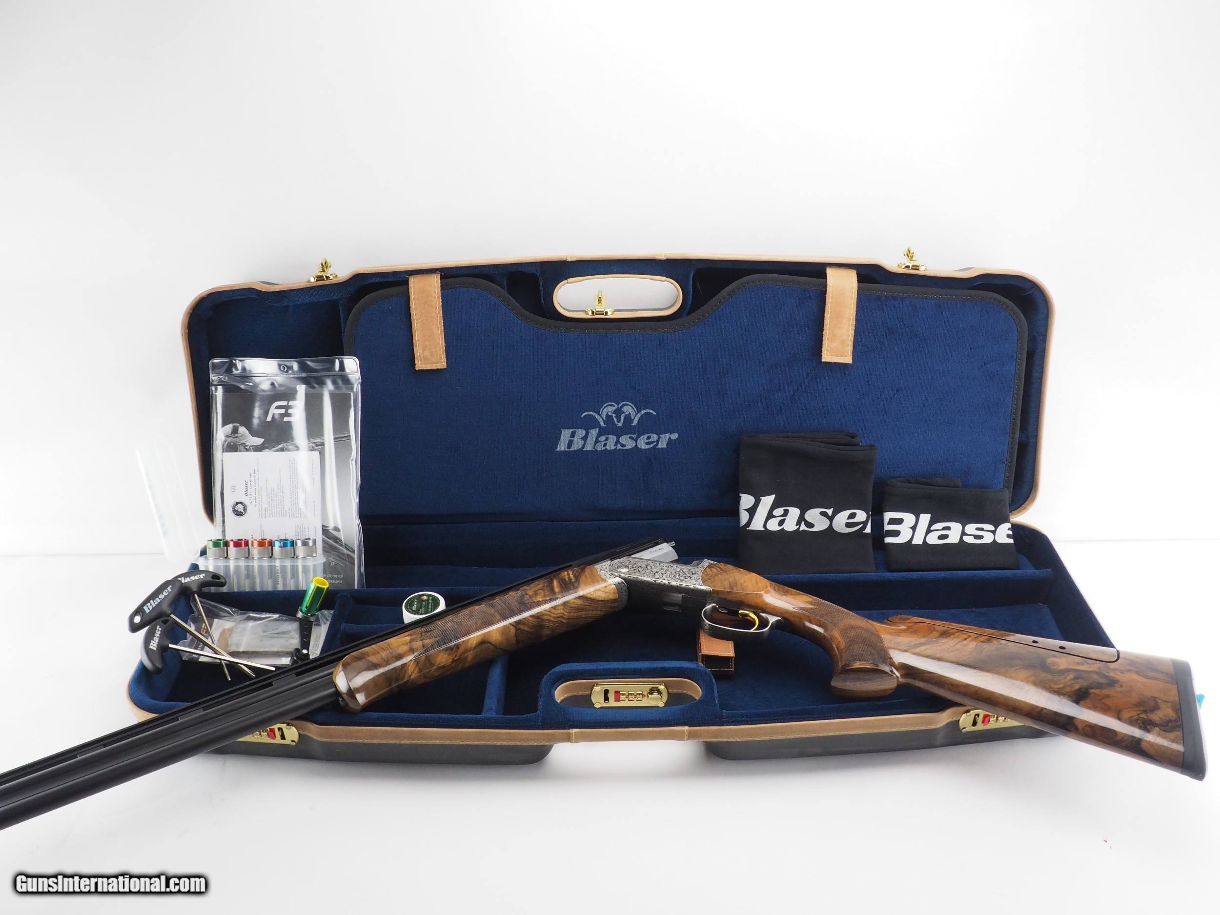 Blaser F3 Vantage- exclusive Scroll - 12ga/32" - new - Comp Spt - wood ...