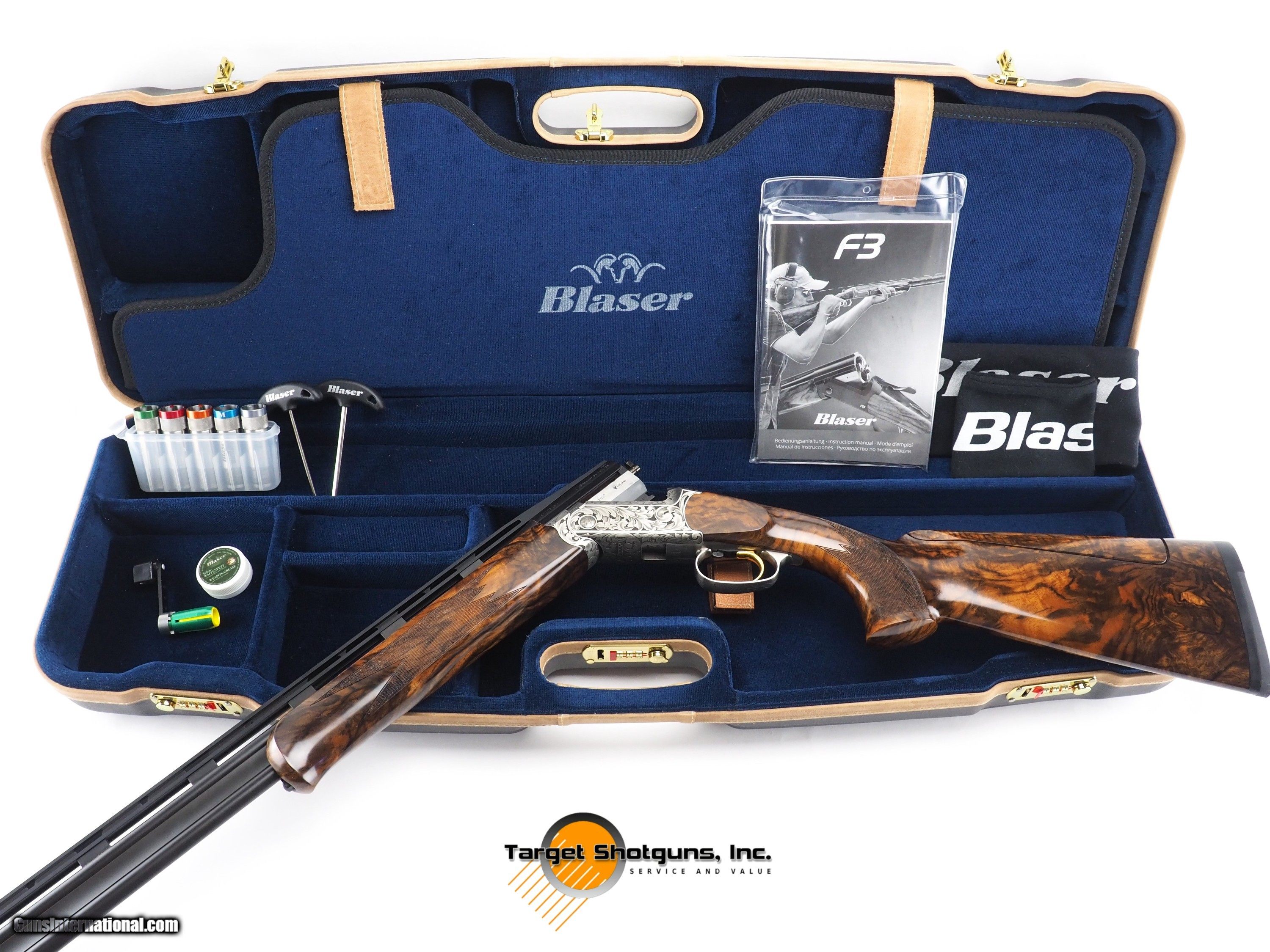 Blaser F3 Vantage Super Scroll - .410/32” - wood grade 9 - new
