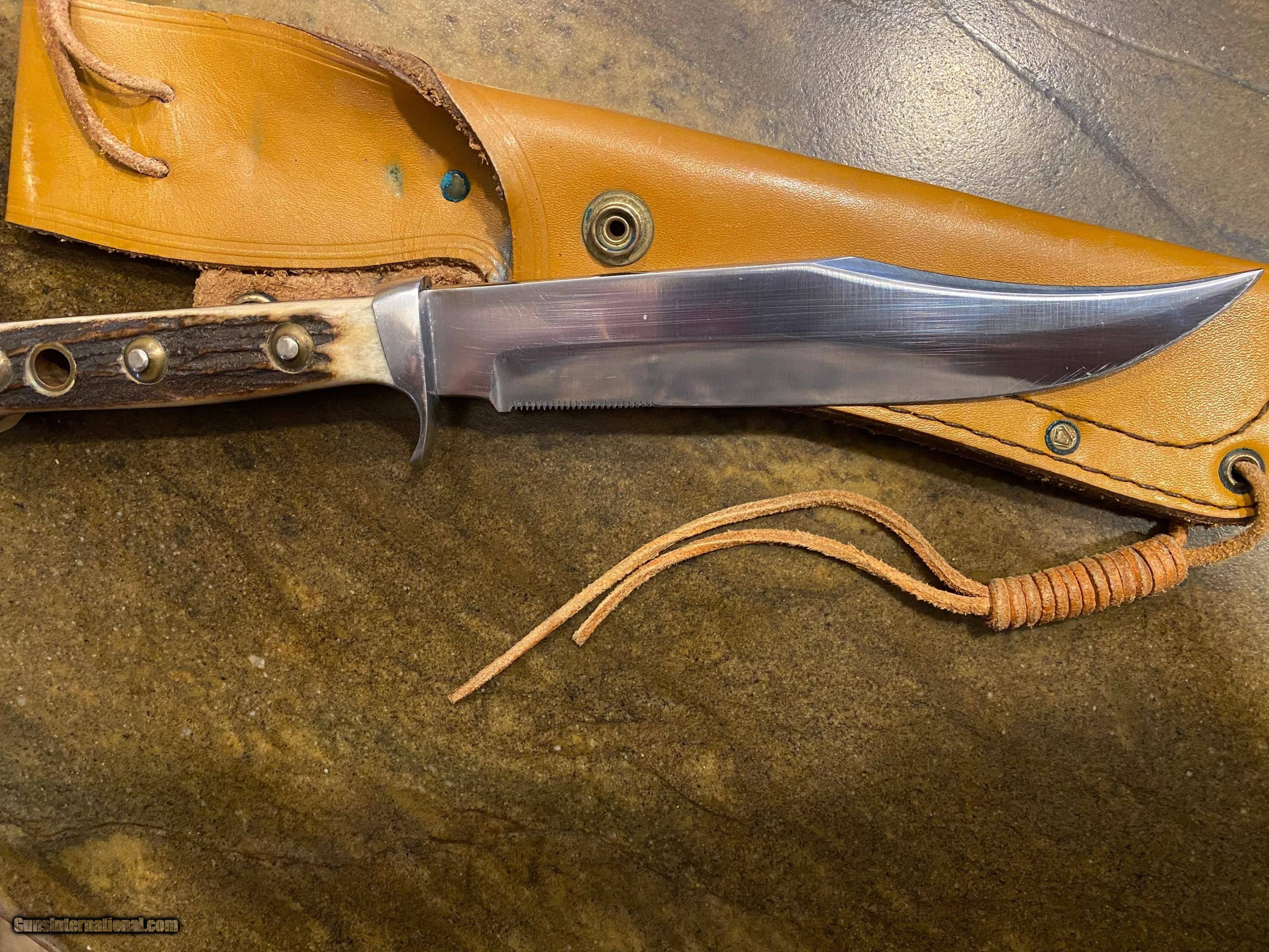 Puma. Stag handle Bowie. New old stock