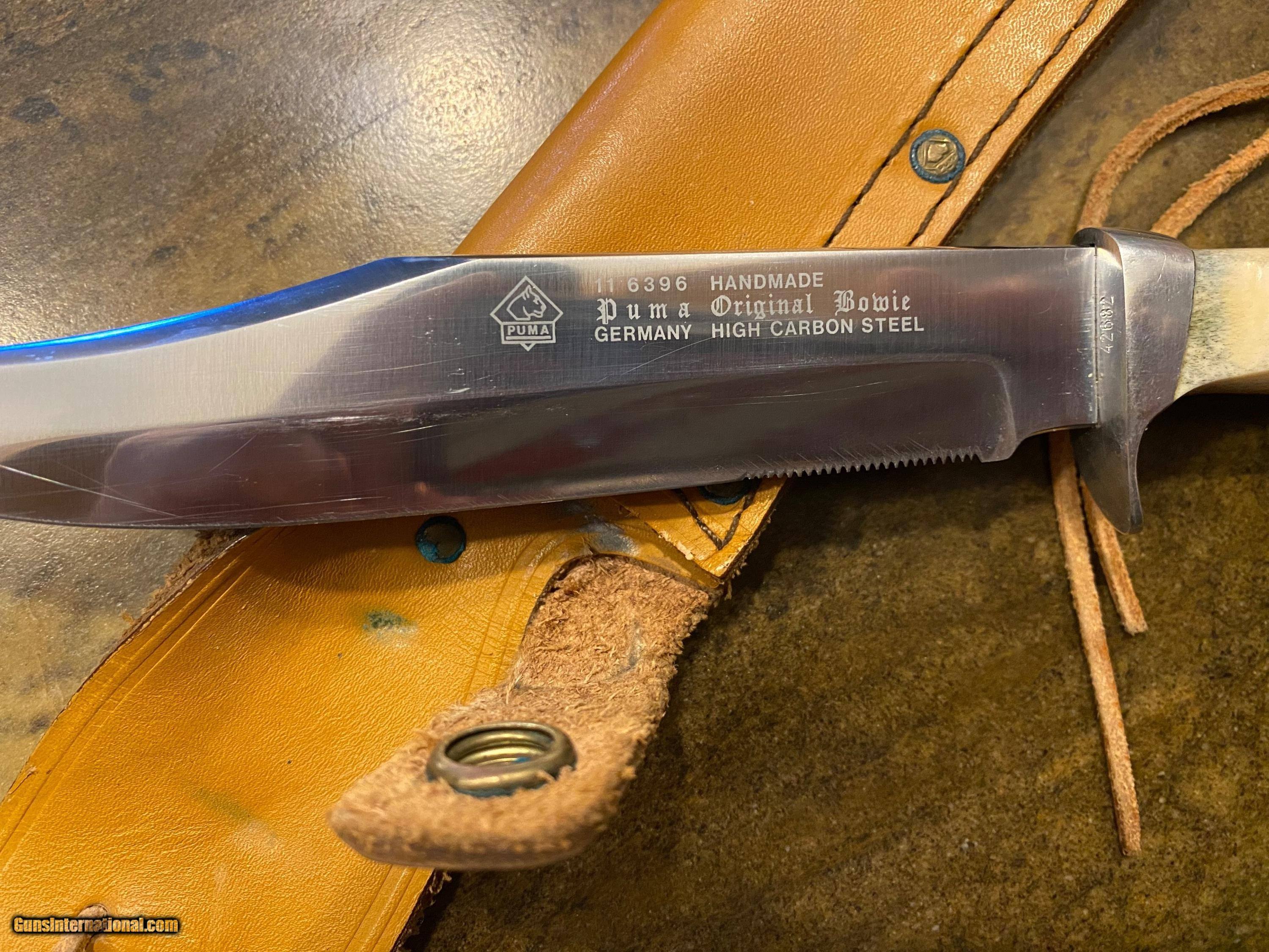 Puma. Stag handle Bowie. New old stock