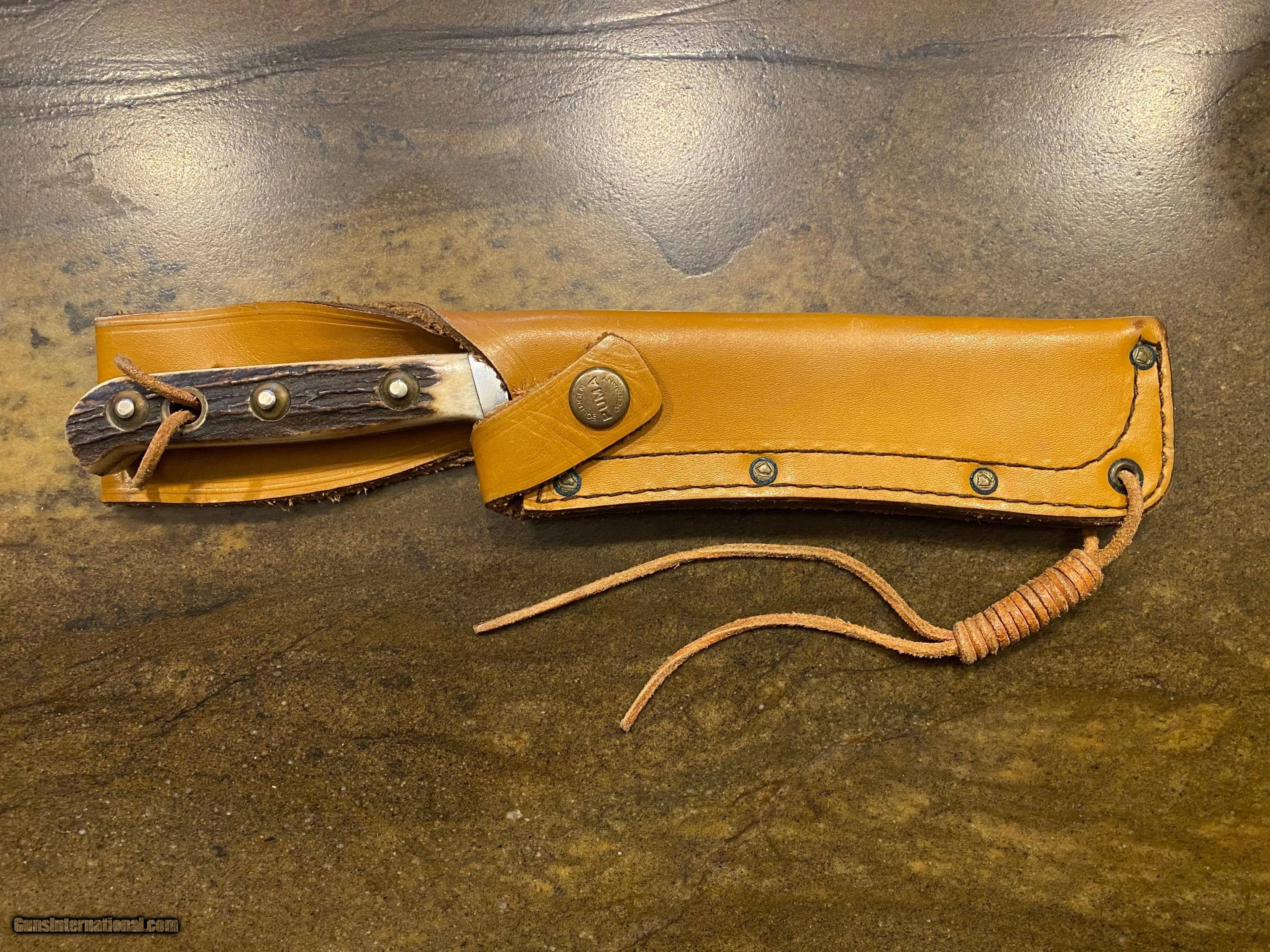 Puma. Stag handle Bowie. New old stock