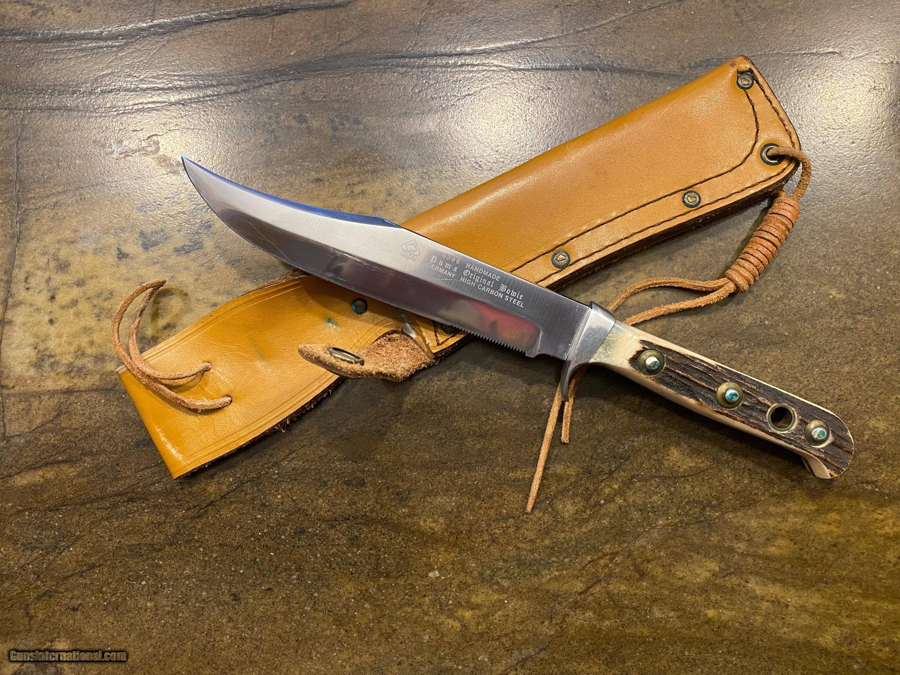 Puma. Stag handle Bowie. New old stock