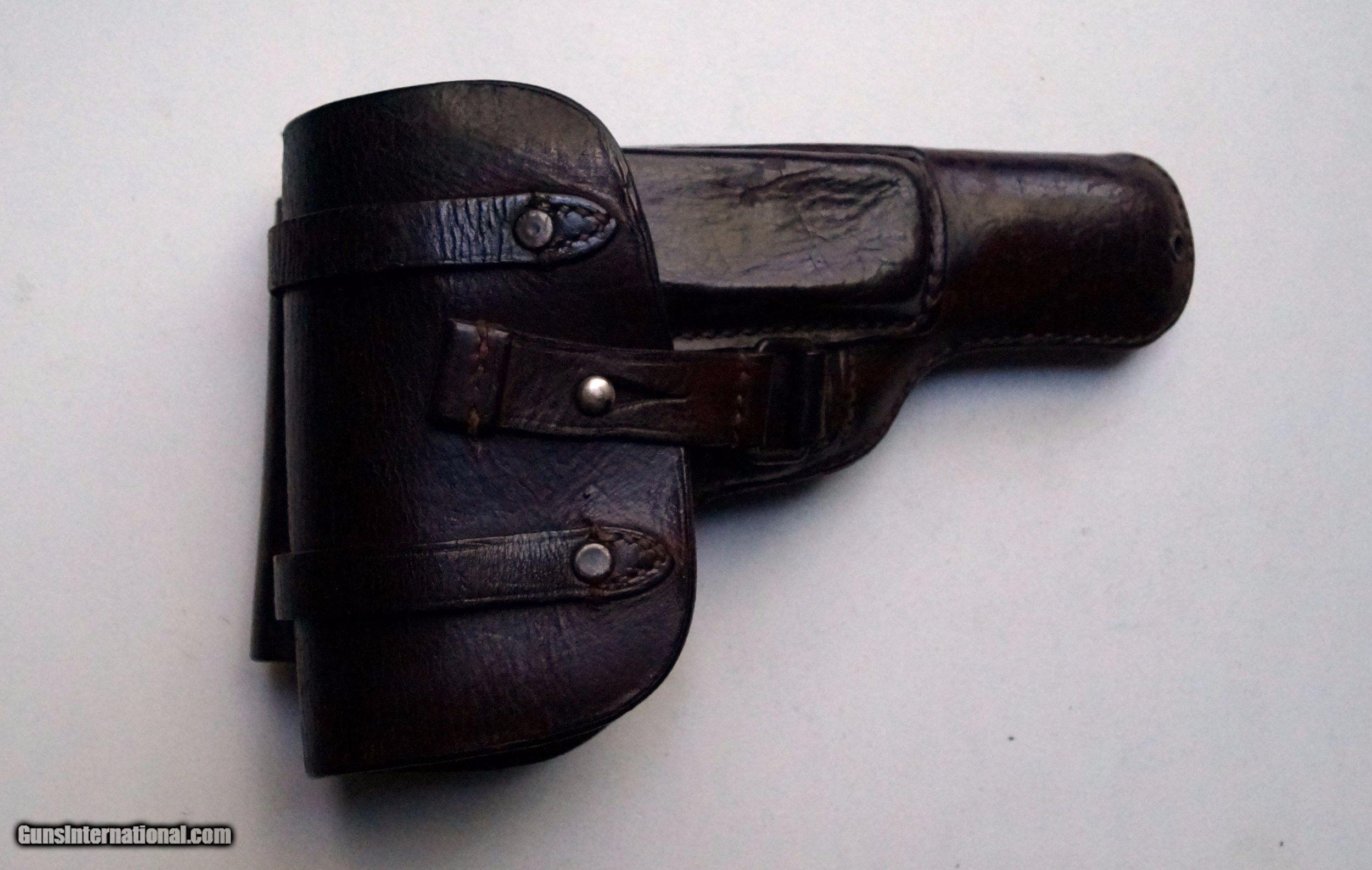 F.N (FABRIQUE NATIONALE).BROWNING 1922 NAZI MARKED RIG WITH CAPTURE PAPERS