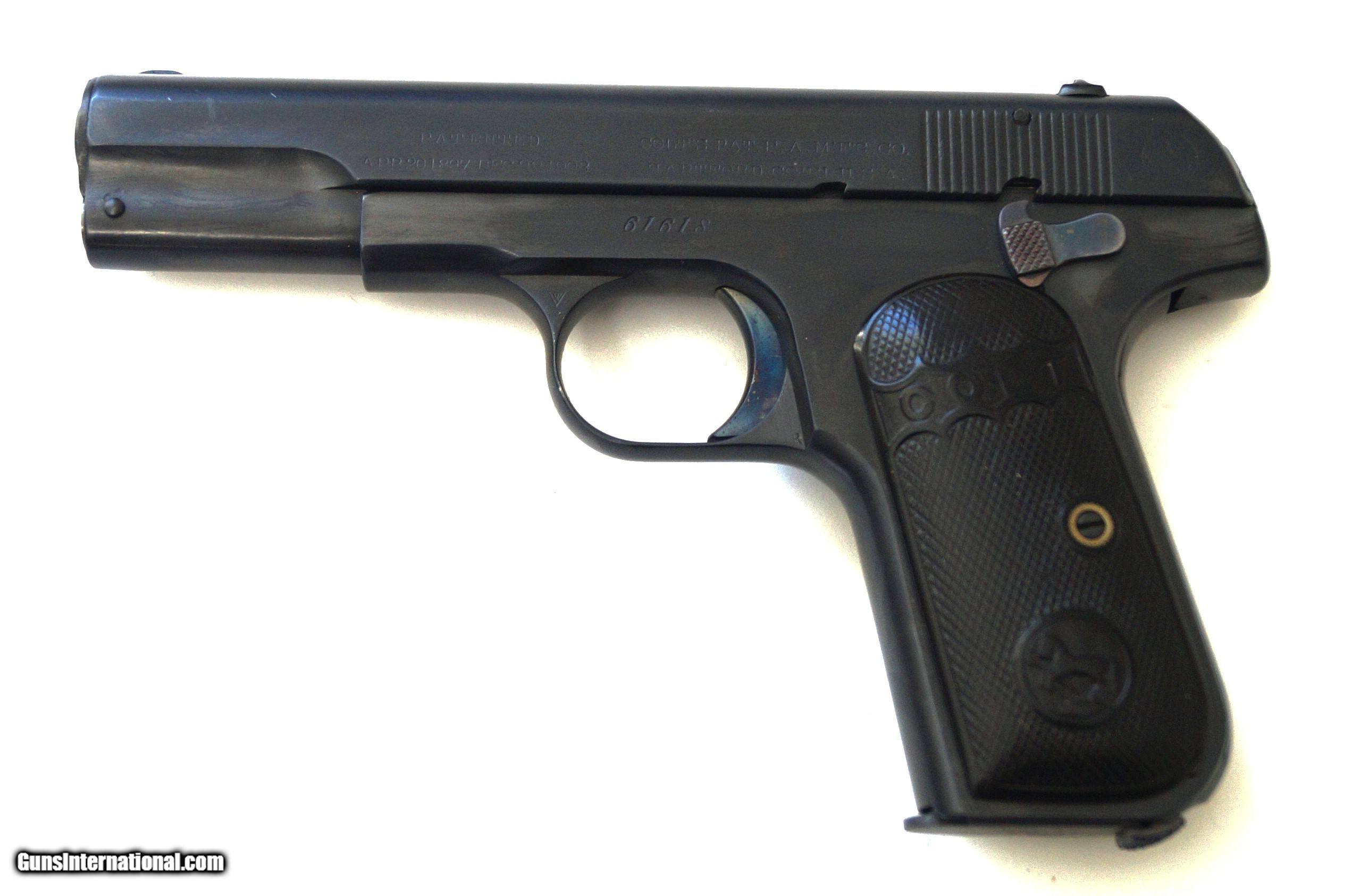 COLT MODEL 1903 POCKET (M.32 ACP) TYPE 1 - MINT CONDITION