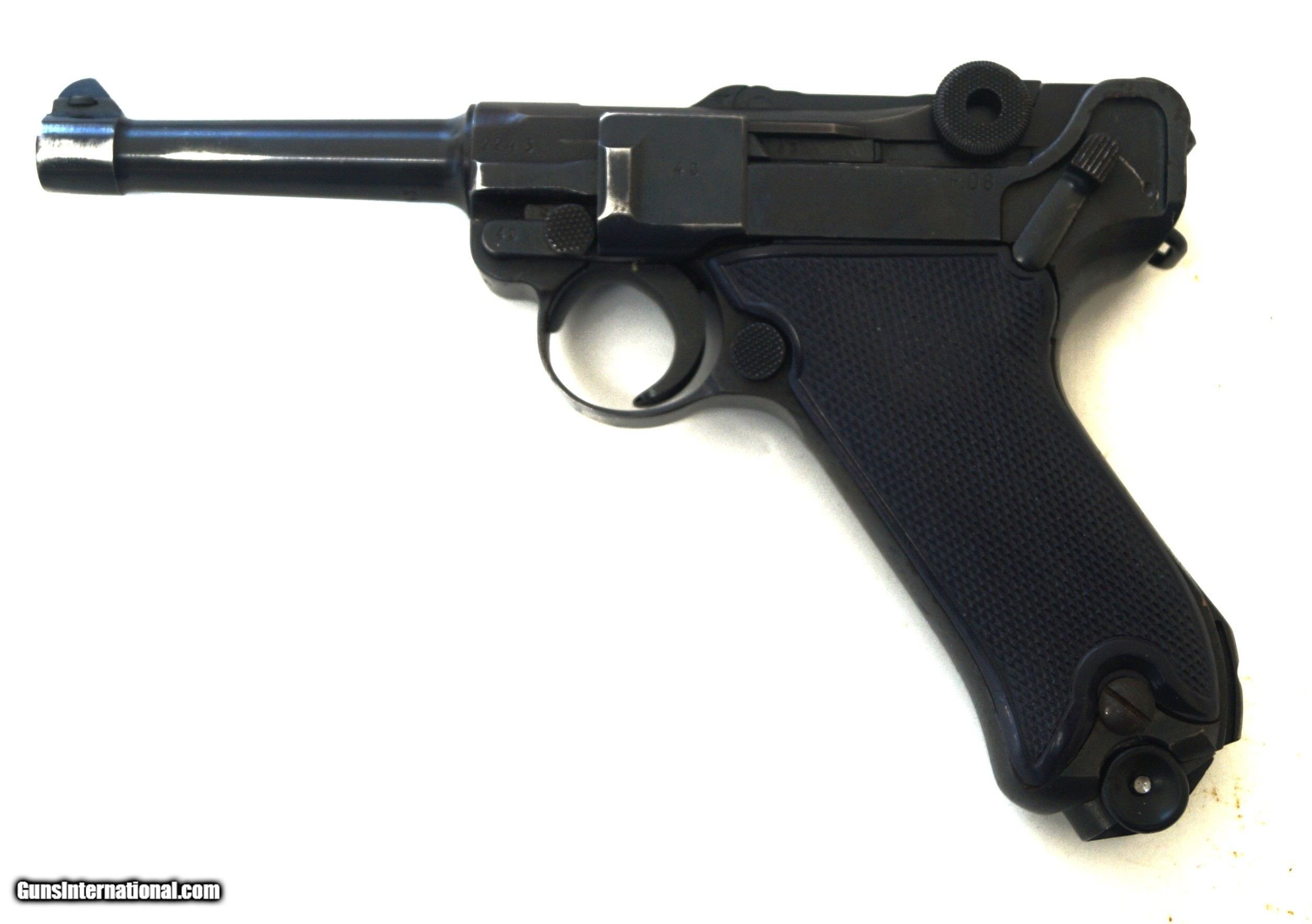 42 BYF "BLACK WIDOW" MILITARY GERMAN LUGER RIG for sale
