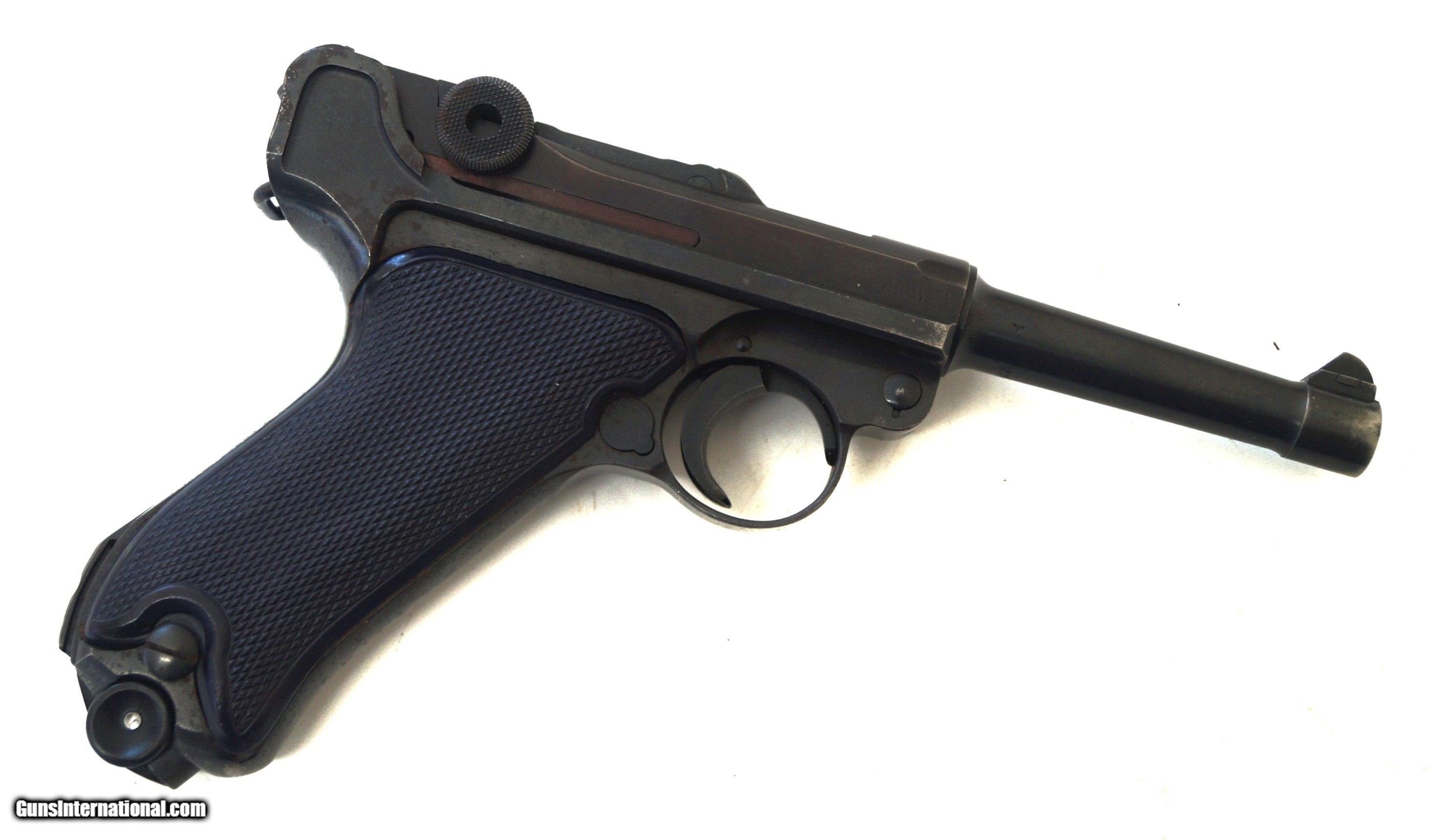 42 BYF "BLACK WIDOW" MILITARY GERMAN LUGER RIG for sale